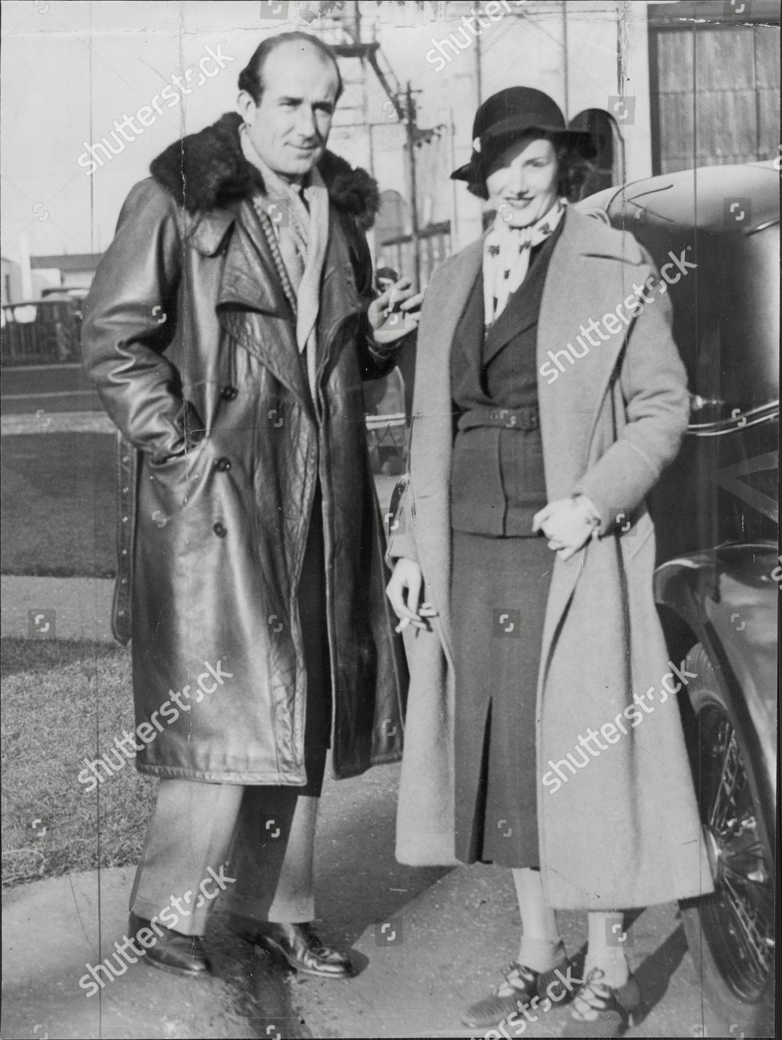 Bernard Rubin Fiance Miss Simpson He Editorial Stock Photo - Stock ...