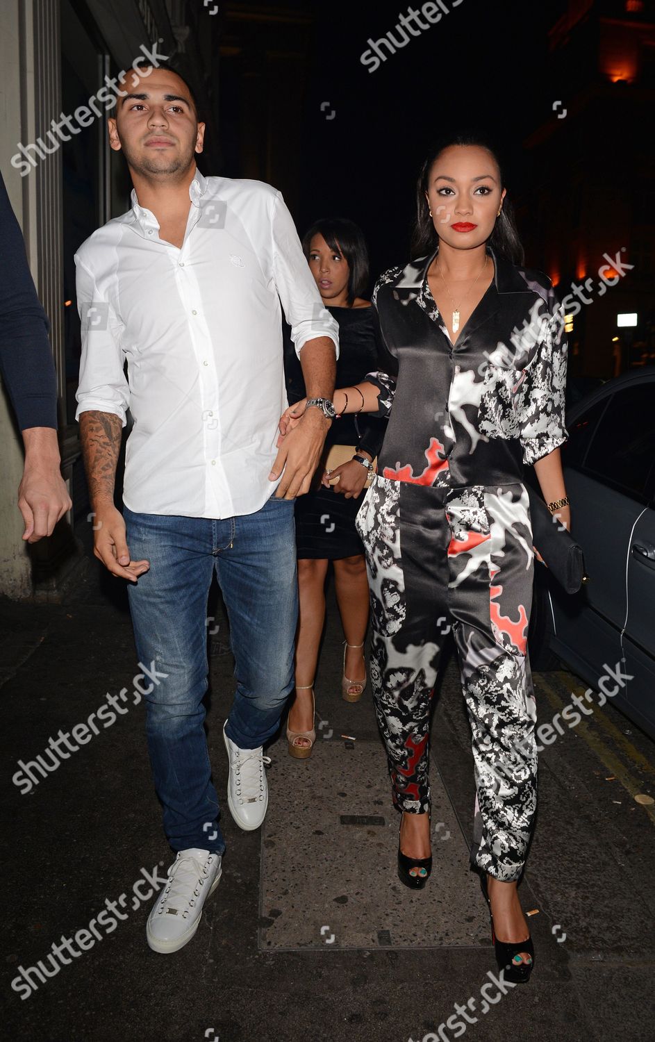 Leighanne Pinnock Boyfriend Jordan Kiffin Editorial Stock Photo - Stock ...
