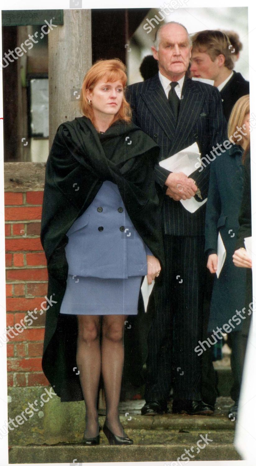 Sarah Duchess York Her Father Major Editorial Stock Photo - Stock Image ...