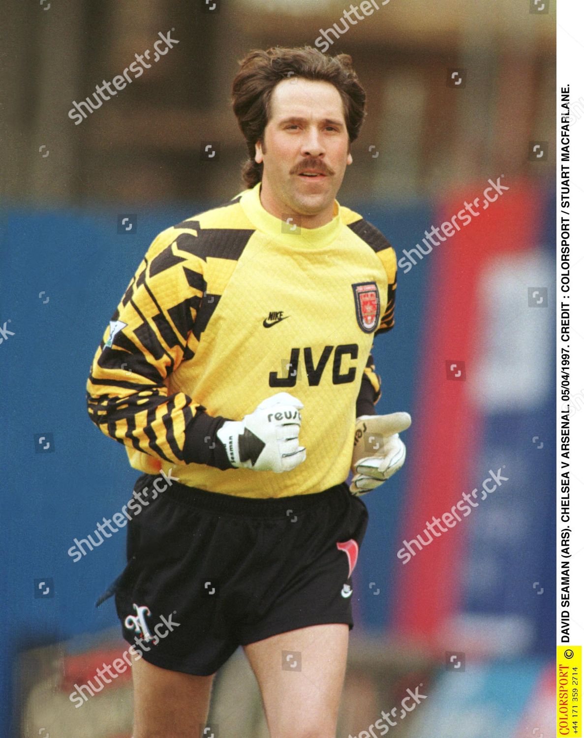 David Seaman Ars Chelsea V Arsenal Editorial Stock Photo - Stock Image ...