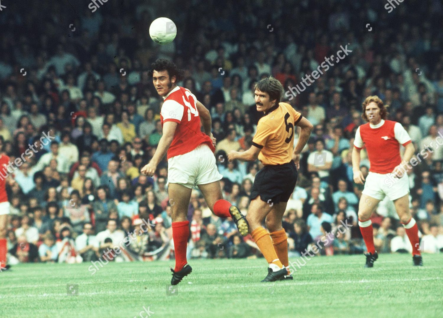 Ray Kennedy Arsenal Derek Jefferson Wolves Editorial Stock Photo ...