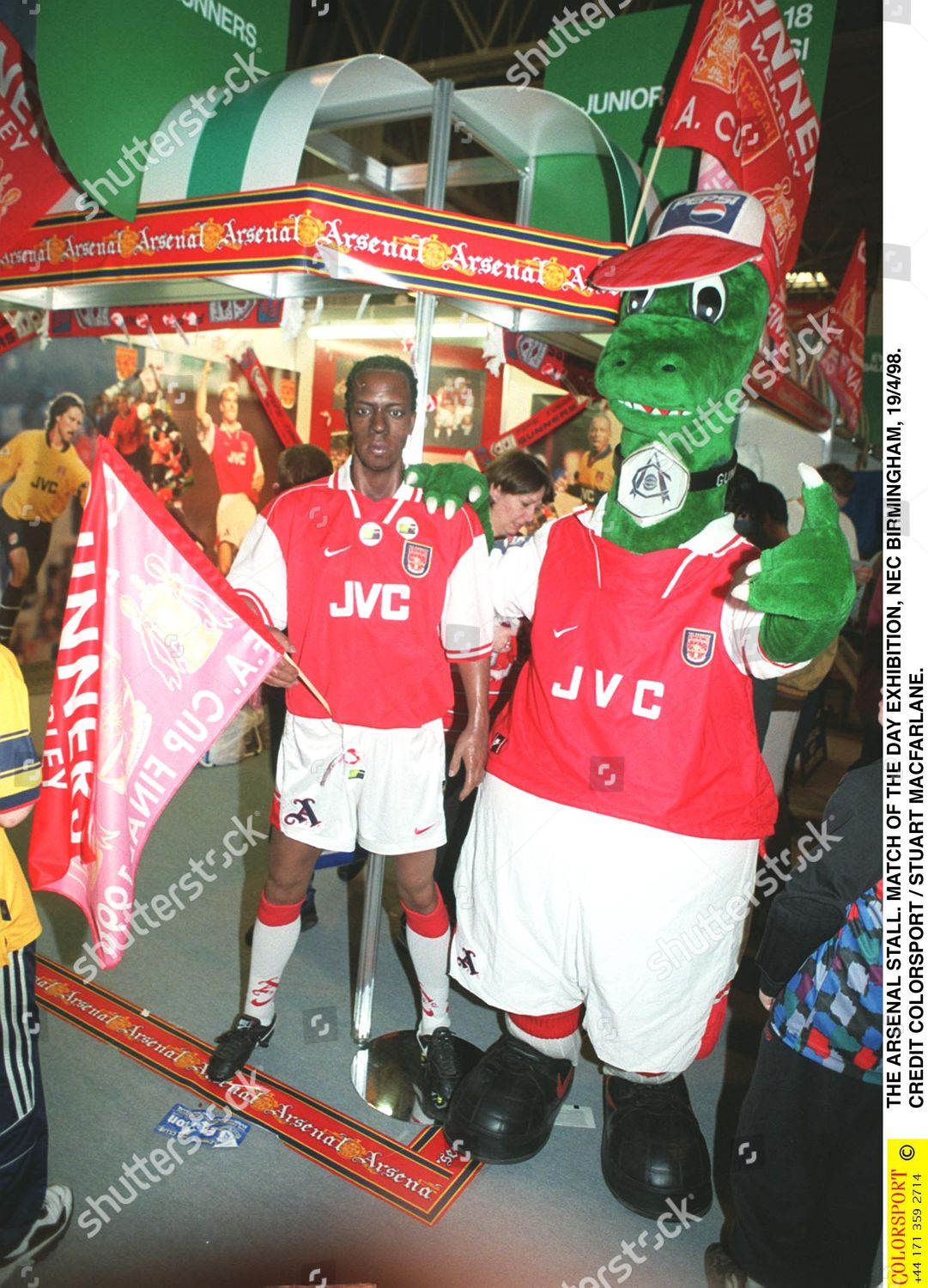 Arsenal Stall Match Day Exhibition Nec Editorial Stock Photo - Stock ...