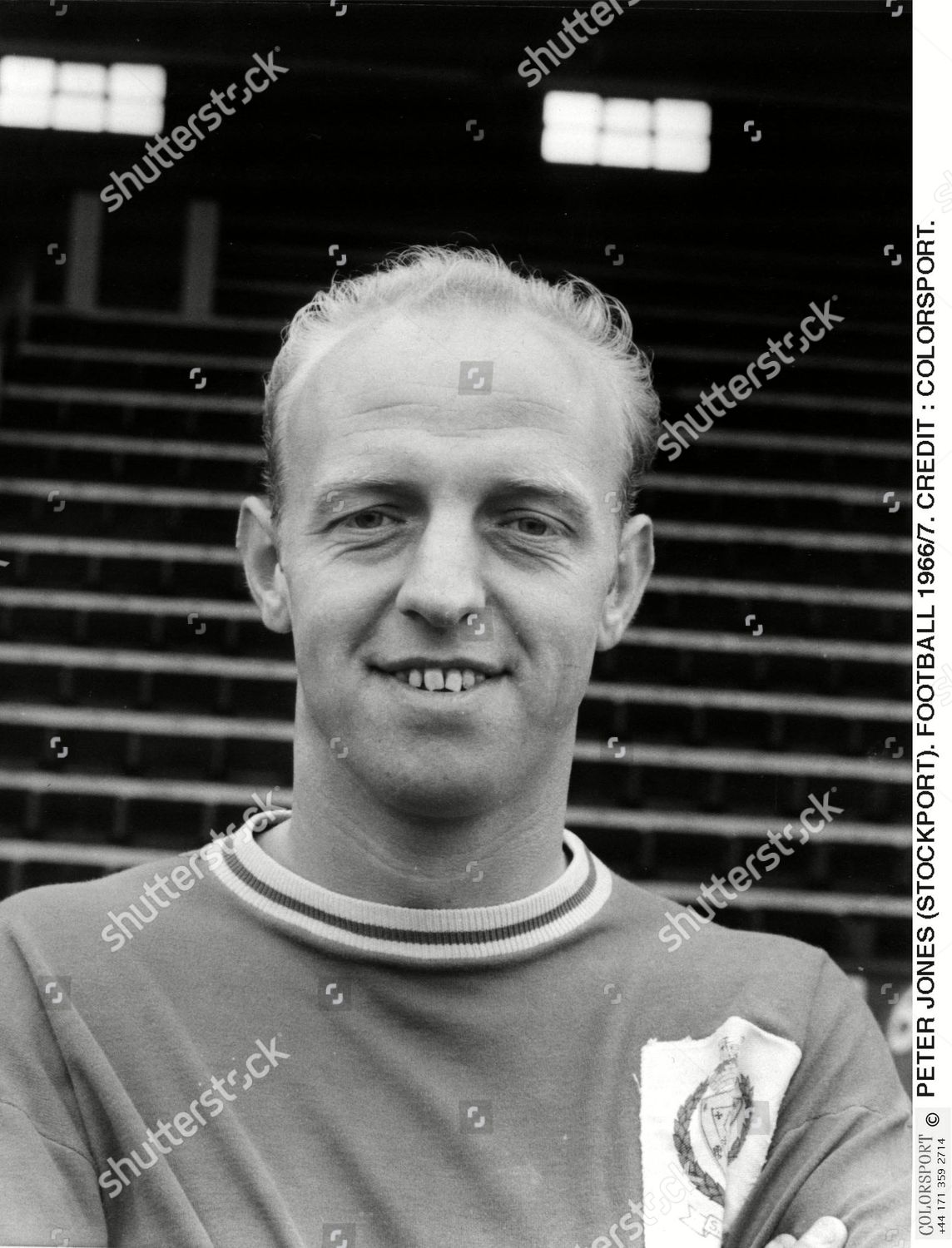 Peter Jones Stockport Football 19667 Great Editorial Stock Photo ...
