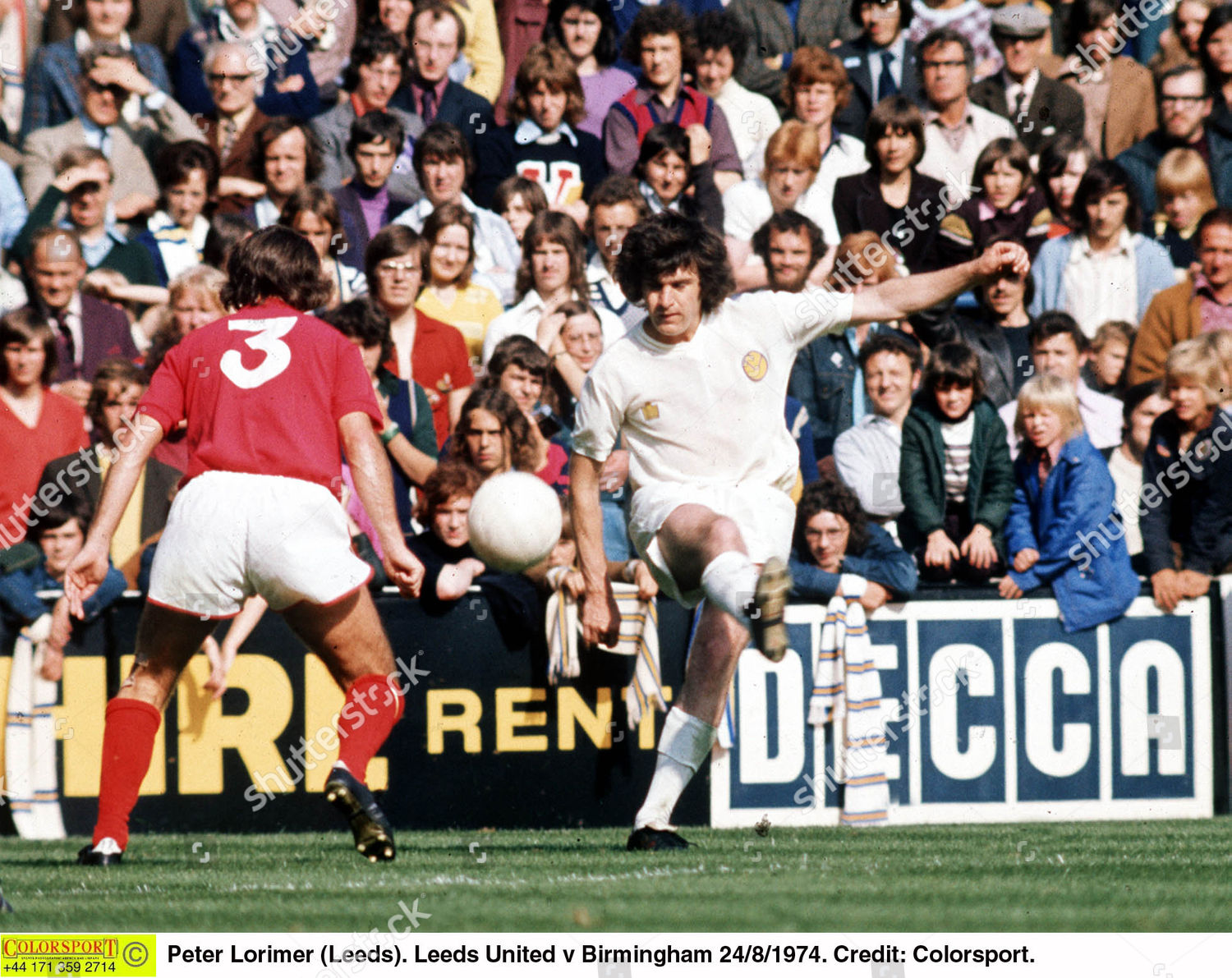 Peter Lorimer Leeds Leeds United V Editorial Stock Photo - Stock Image ...