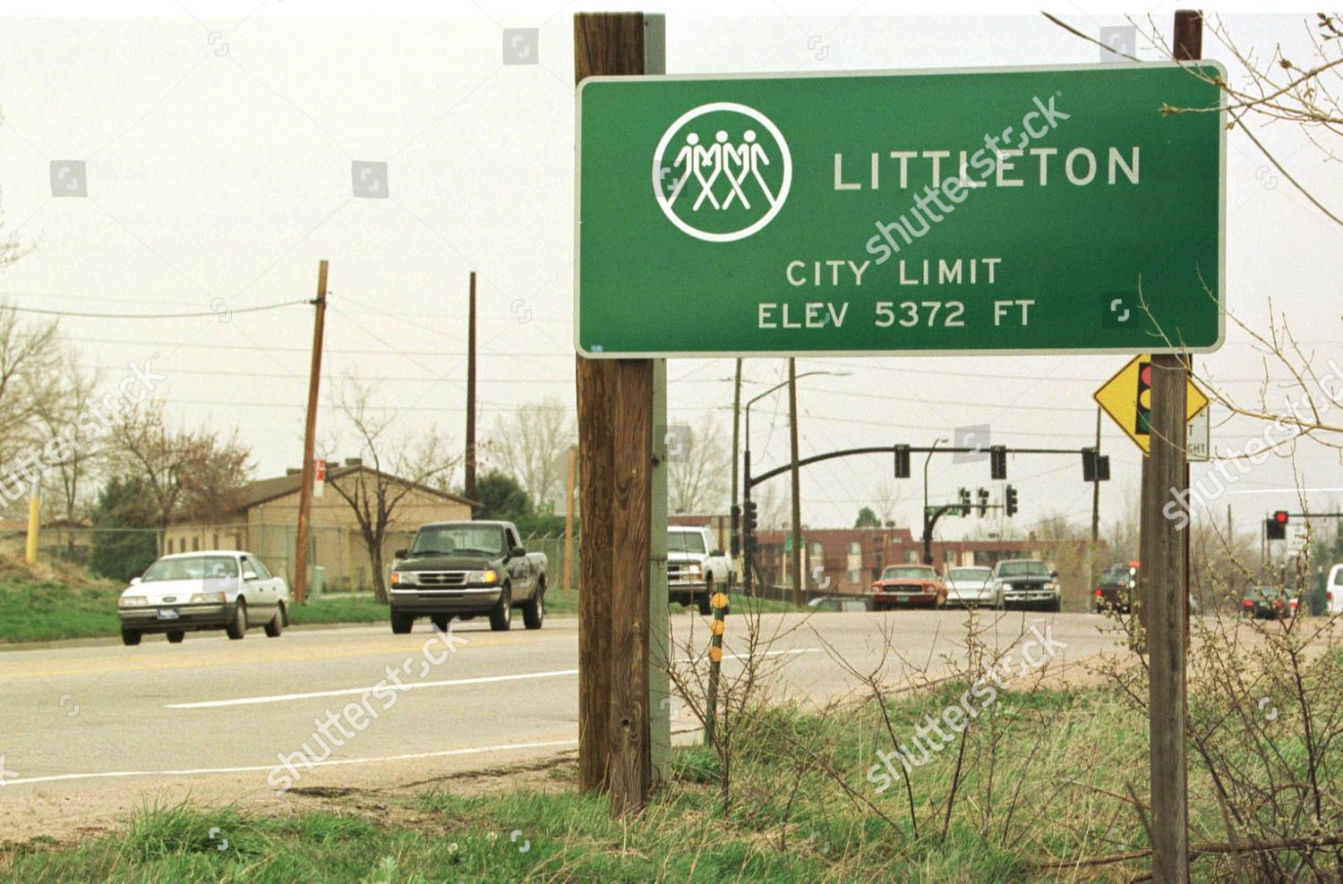 Littleton Road Sign Editorial Stock Photo - Stock Image | Shutterstock
