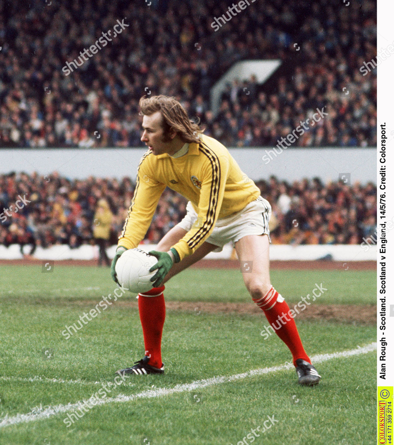 Alan Rough Scotland Scotland V England Editorial Stock Photo - Stock ...