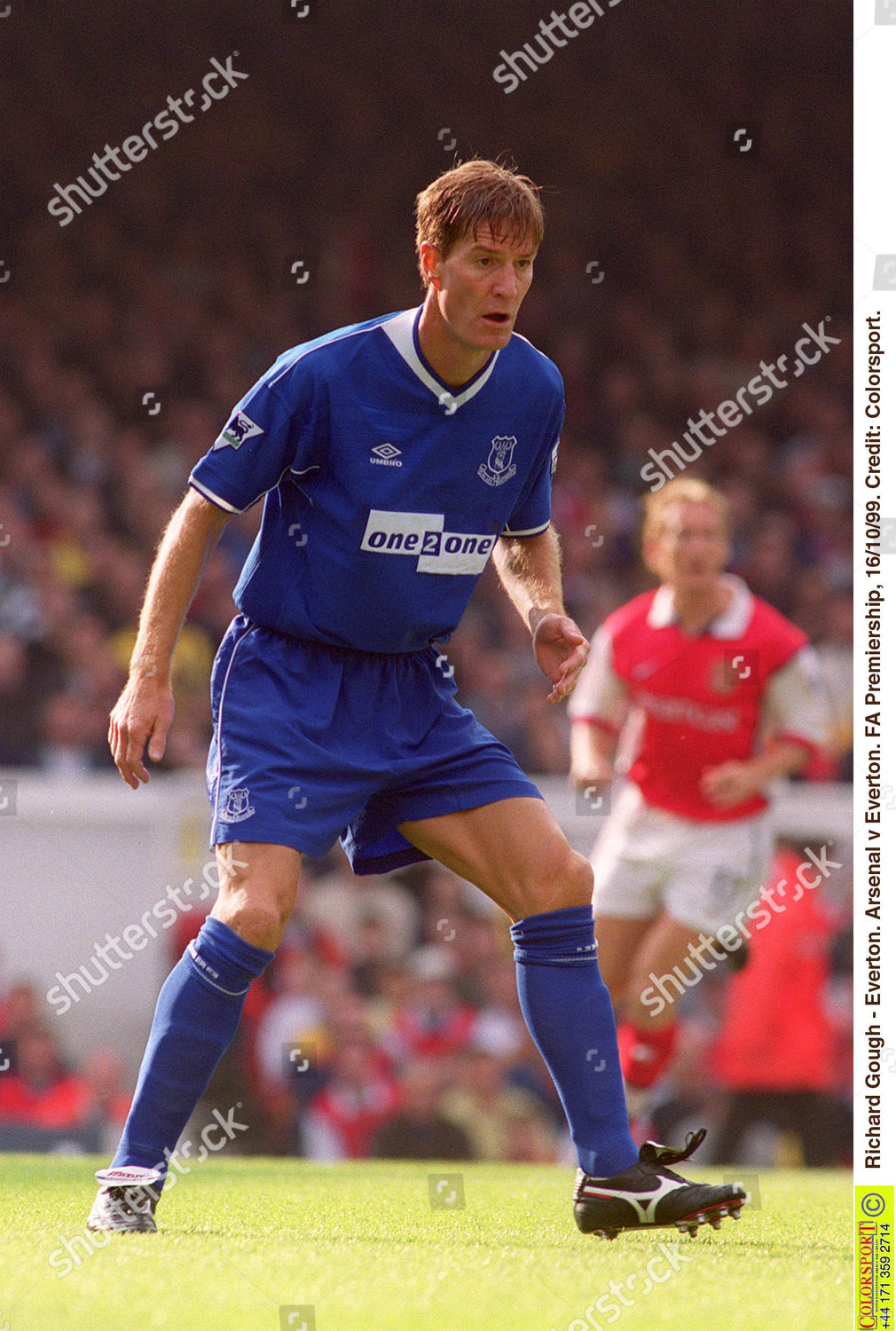 Richard Gough Everton Arsenal V Everton Editorial Stock Photo - Stock ...