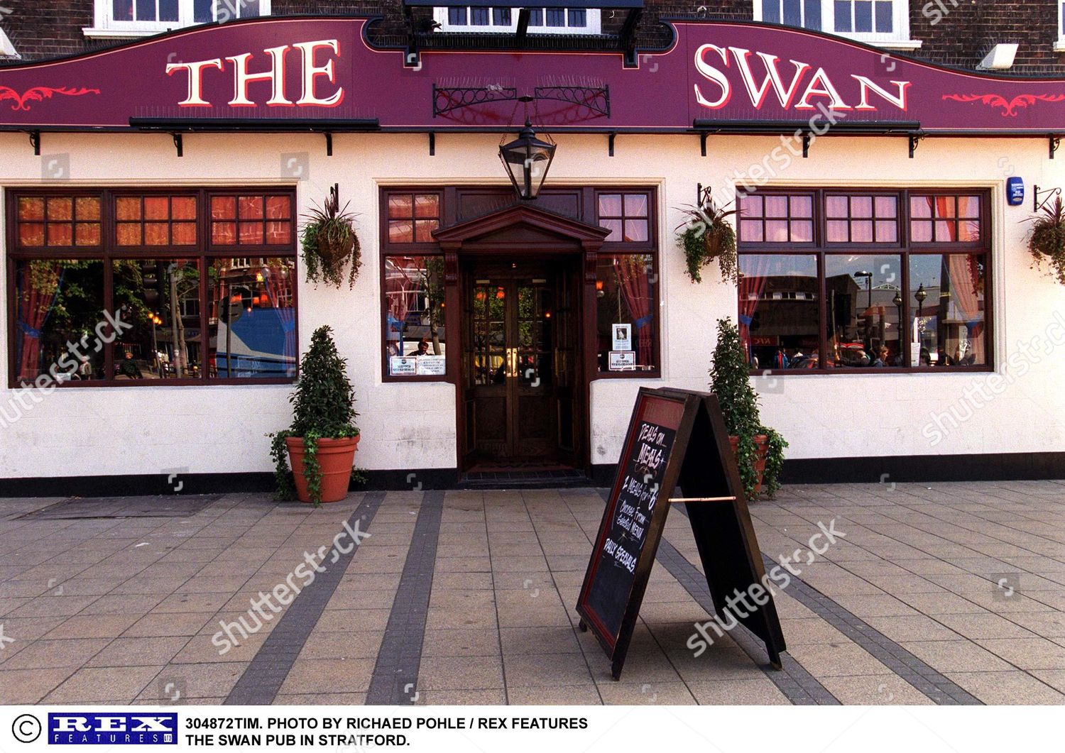Swan Pub Stratford London Editorial Stock Photo - Stock Image ...