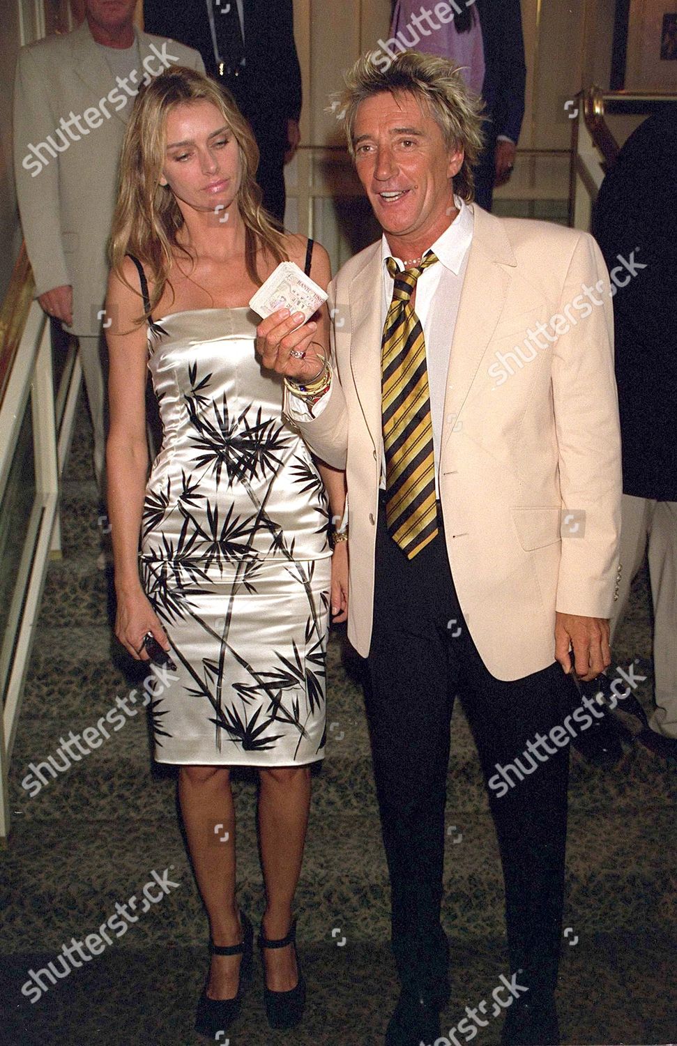 Rod Stewart Kimberley Conrad Editorial Stock Photo - Stock Image ...