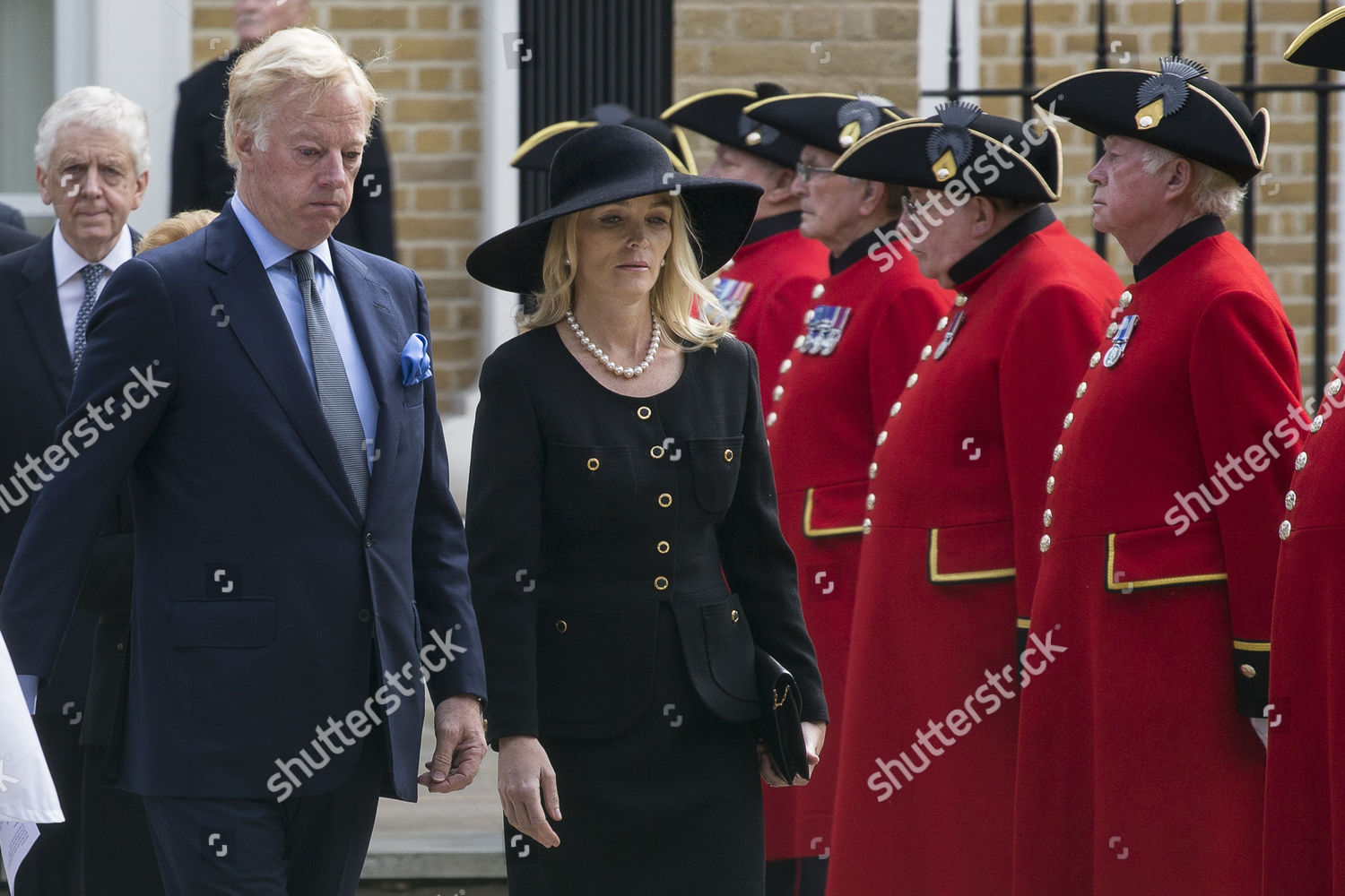Mark Thatcher Wife Sarah Thatcher Editorial Stock Photo - Stock Image ...
