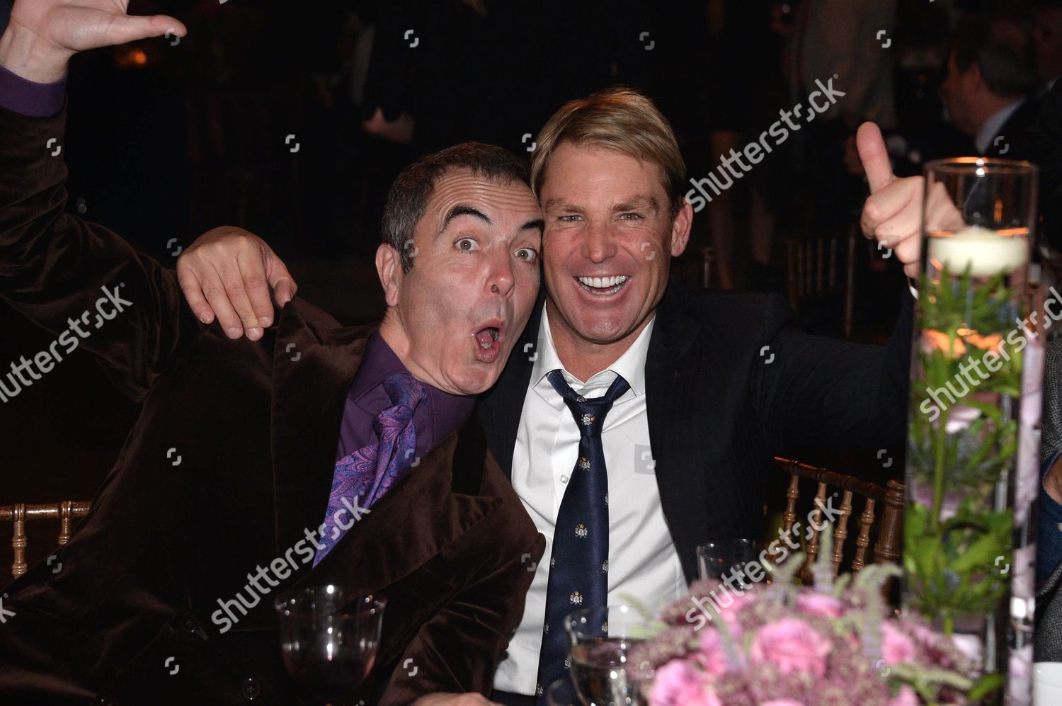 James Nesbitt Shane Warne Editorial Stock Photo - Stock Image ...