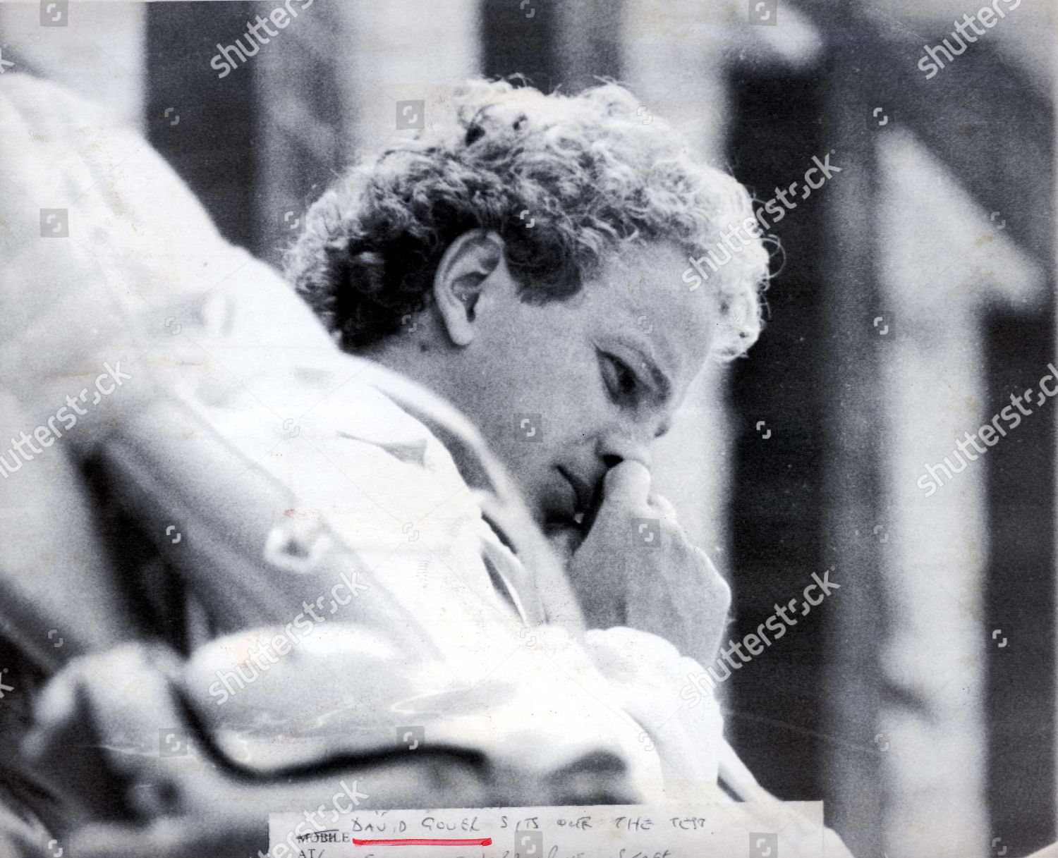 David Gower Cricketer 1986 David Gower Editorial Stock Photo - Stock ...