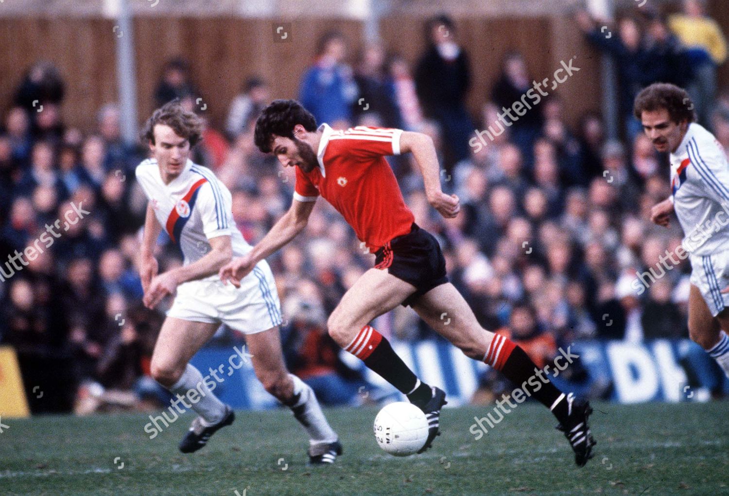 Gary Birtles Manchesterunited Billy Gilbert Crystal Editorial Stock ...