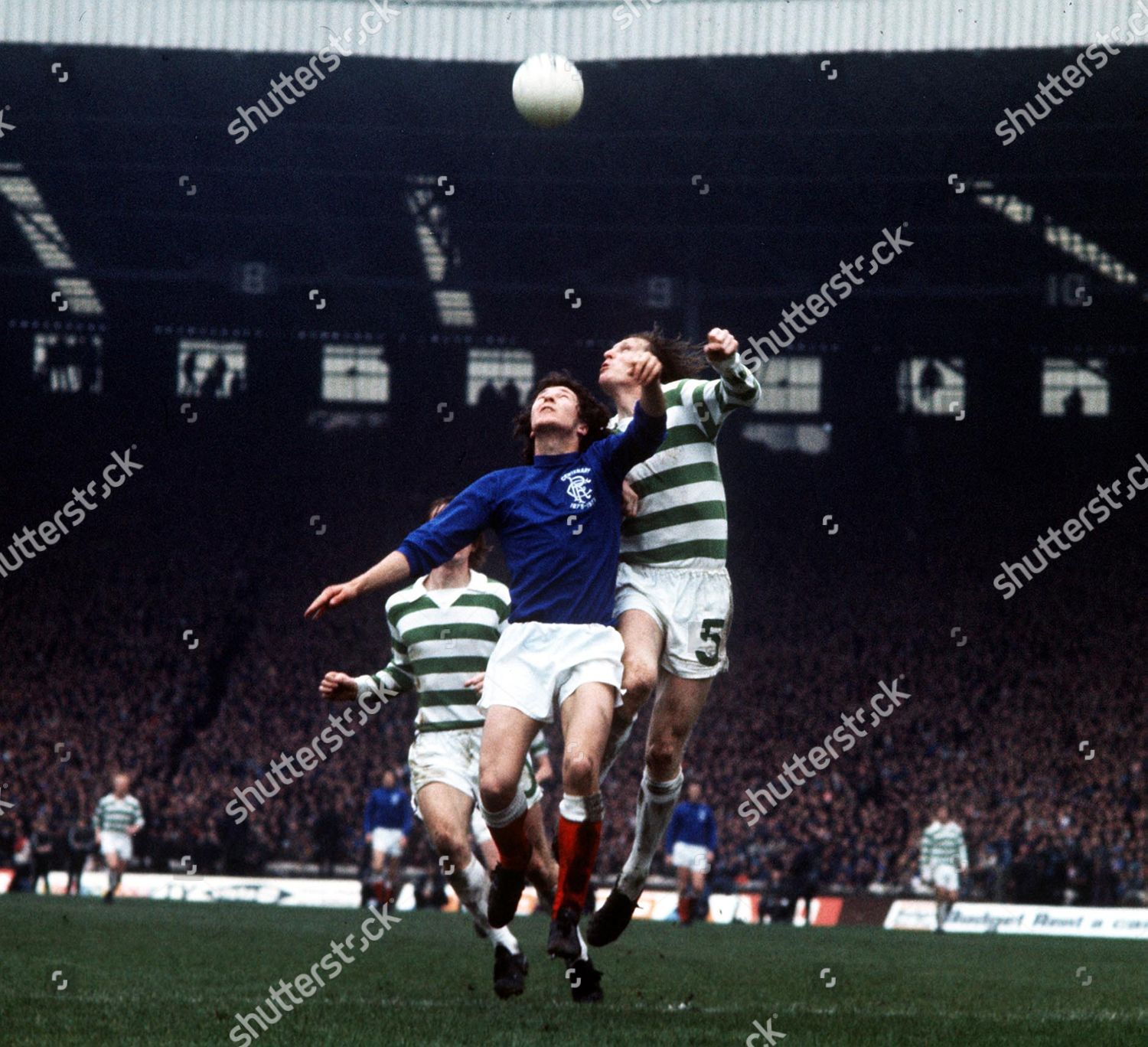 Derek Parlane Rangers Billy Mcneill Celtic Editorial Stock Photo ...