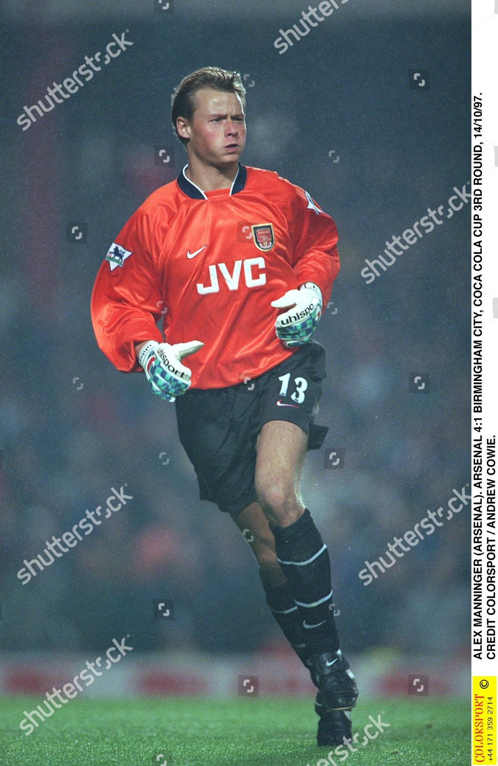 Alex Manninger Arsenal Arsenal 41 Birmingham Editorial Stock Photo ...