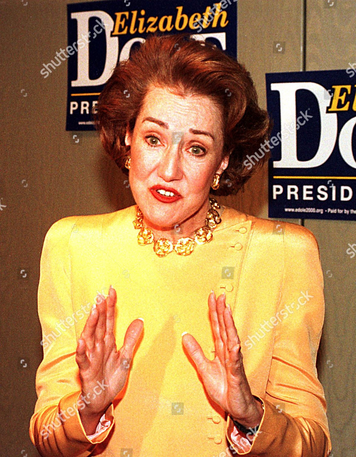 Elizabeth Hanniford Liddy Dole Editorial Stock Photo - Stock Image ...