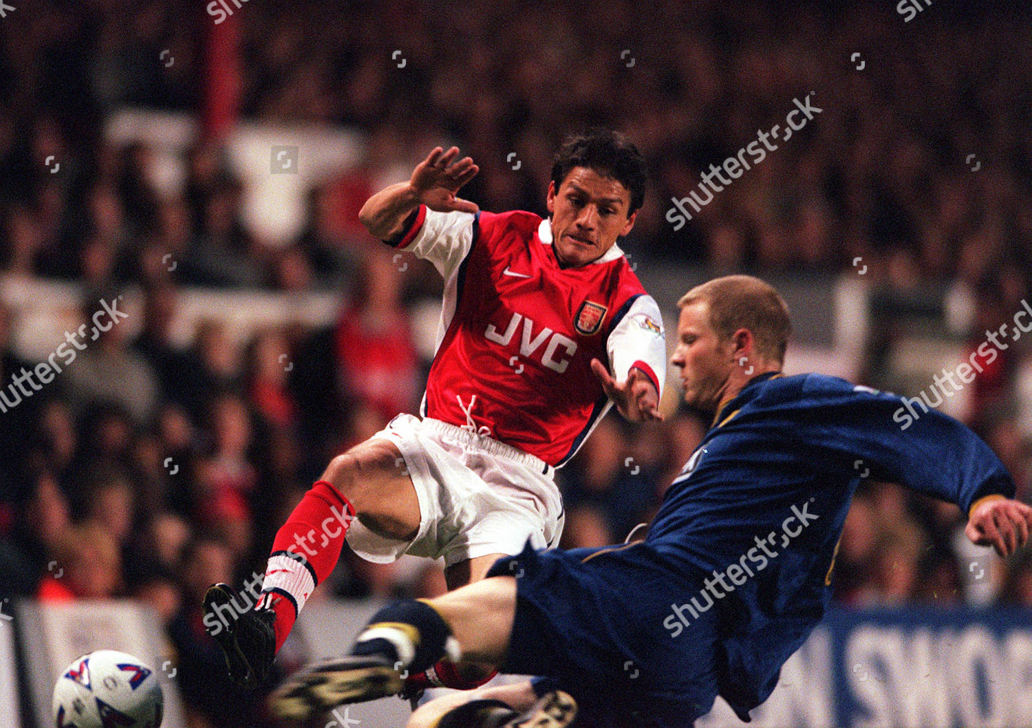 Nelson Vivas Arsenal Ben Thatcher Wimbledon Editorial Stock Photo ...