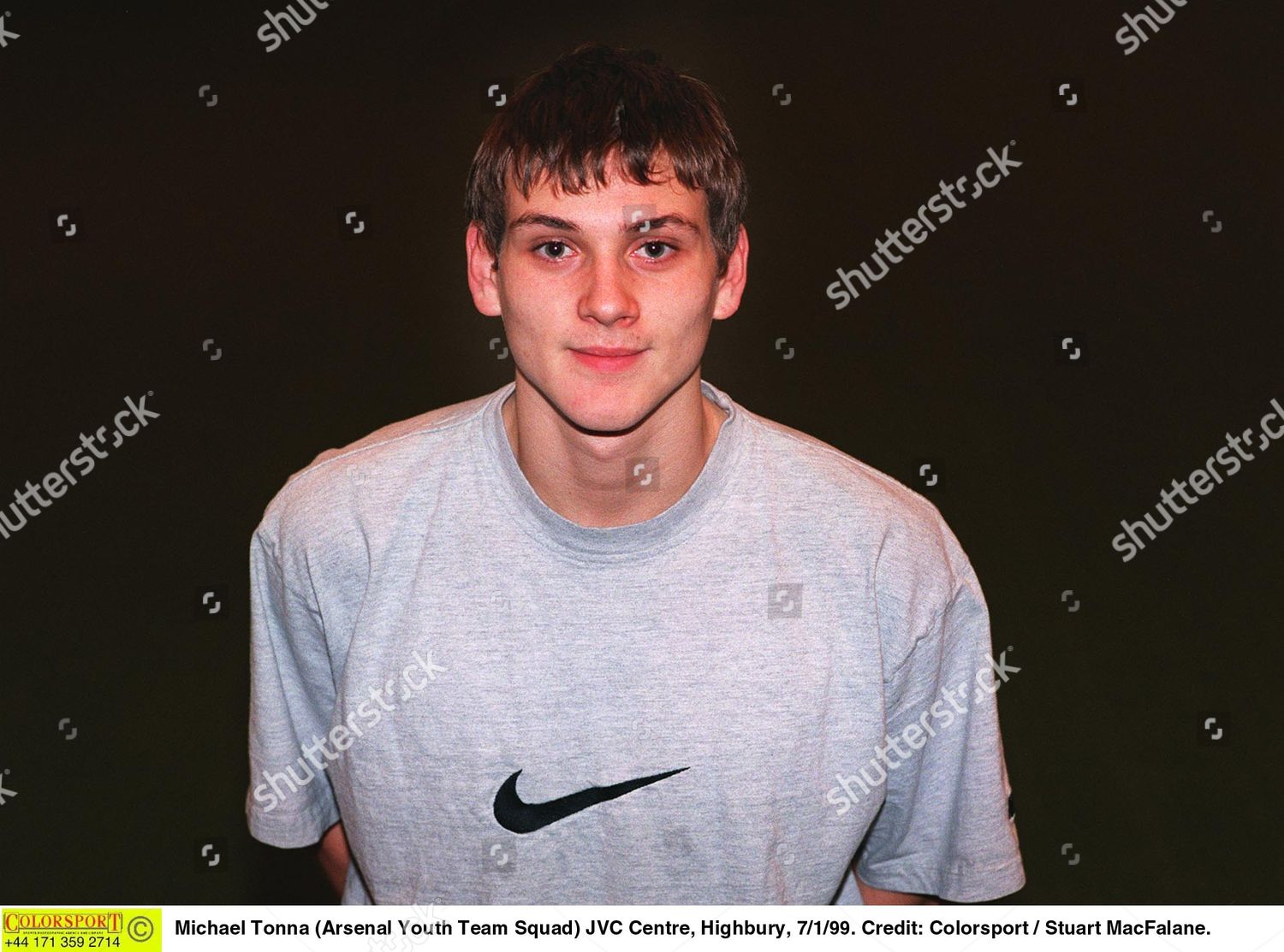 Michael Tonna Arsenal Youth Team Squad Editorial Stock Photo - Stock ...