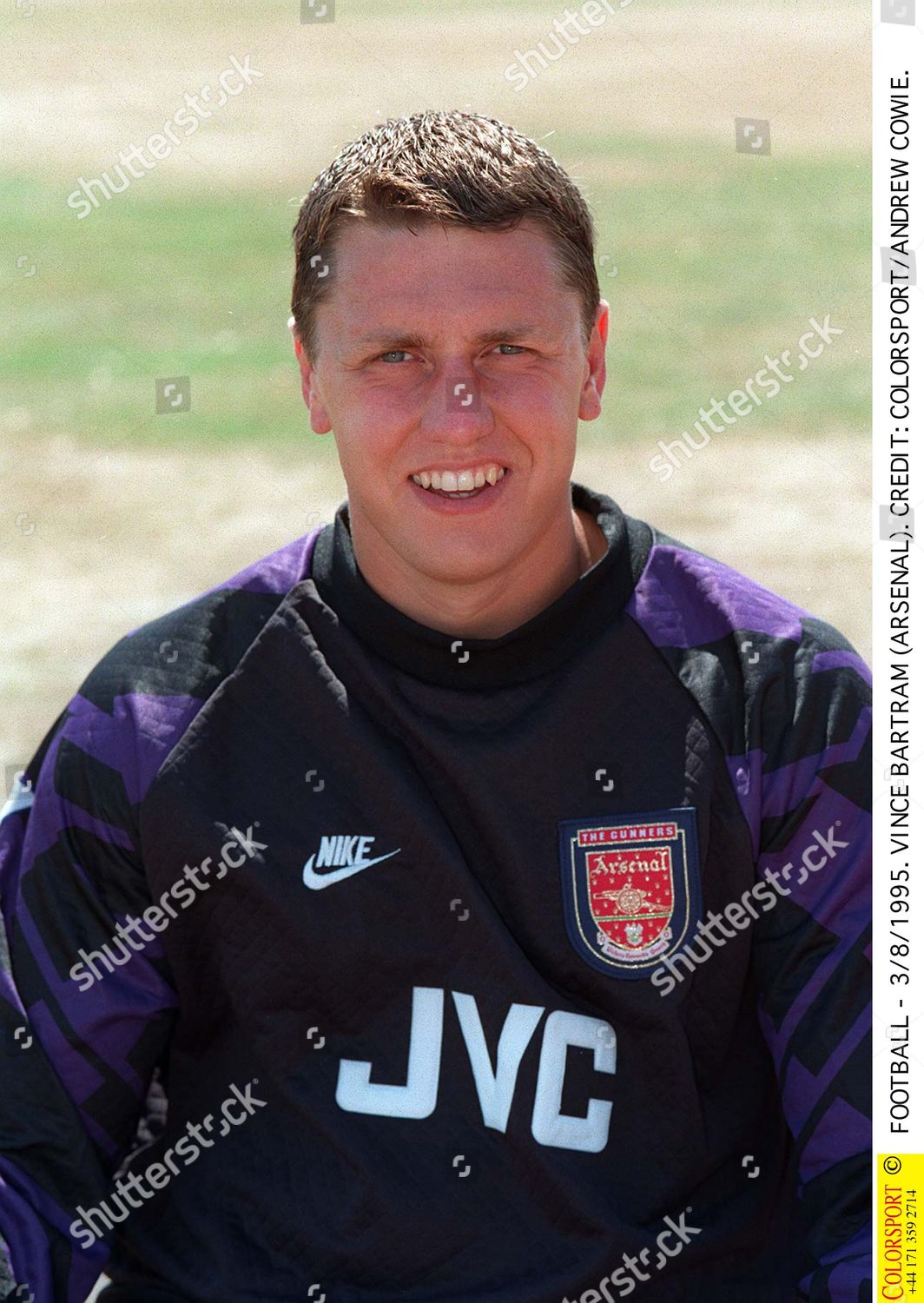 Football 381995 Vince Bartram Arsenal Great Editorial Stock Photo ...
