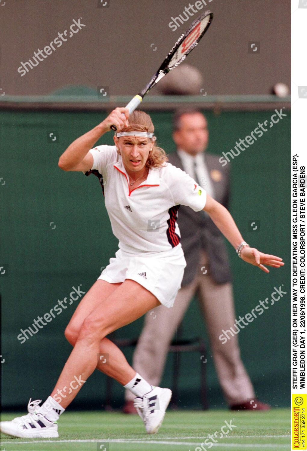 Steffi Graf Ger On Her Way Editorial Stock Photo - Stock Image ...