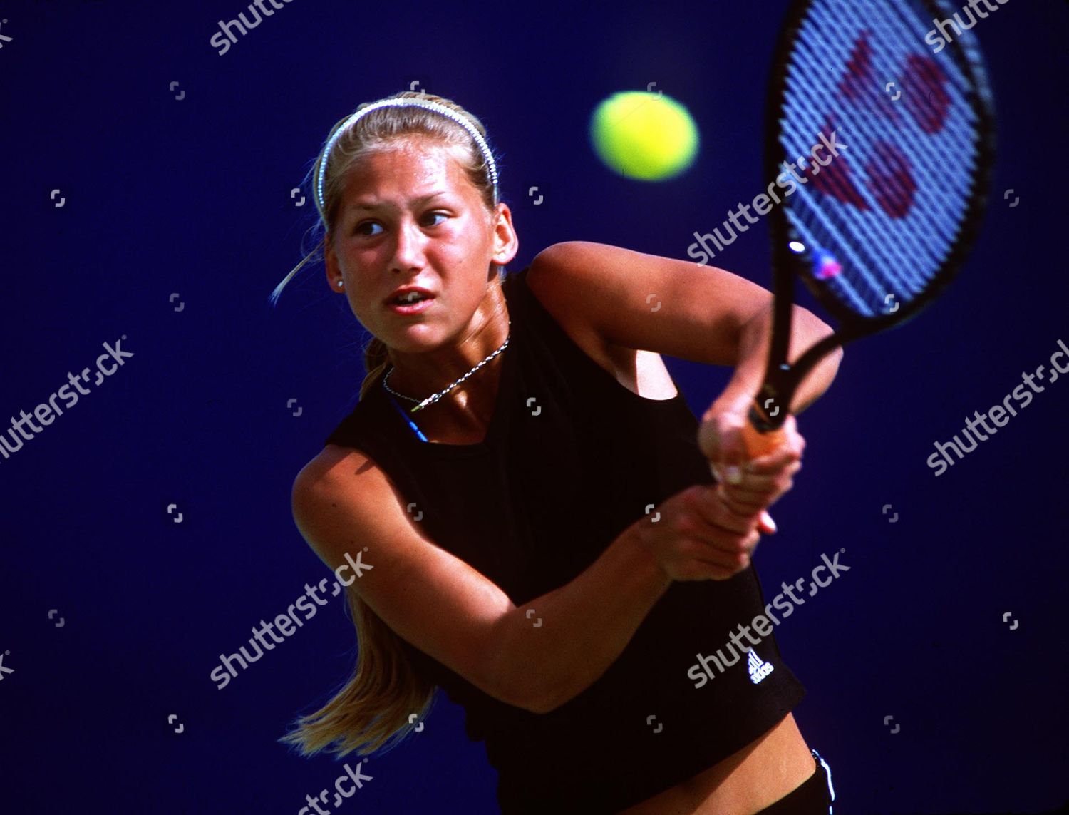 Anna Kournikova Rus Australian Open Melbourne Editorial Stock Photo ...