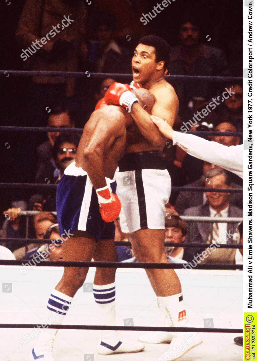 Muhammad Ali V Ernie Shavers Madison Editorial Stock Photo - Stock ...