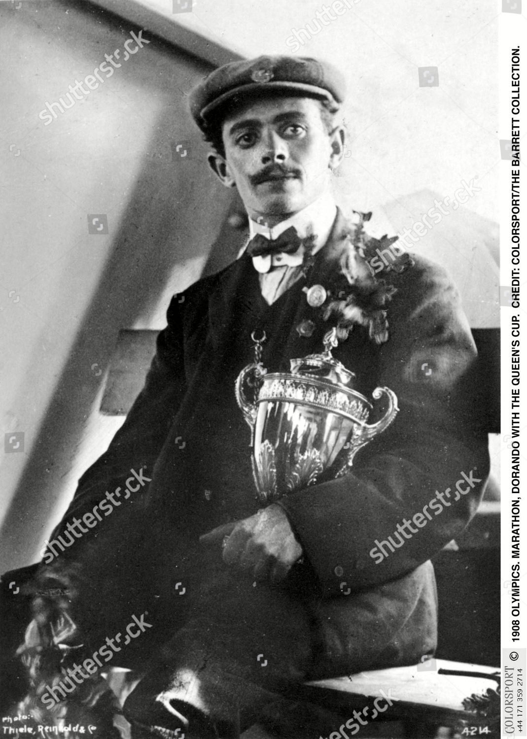 1908 Olympics London Marathon Dorando Pietri Editorial Stock Photo ...