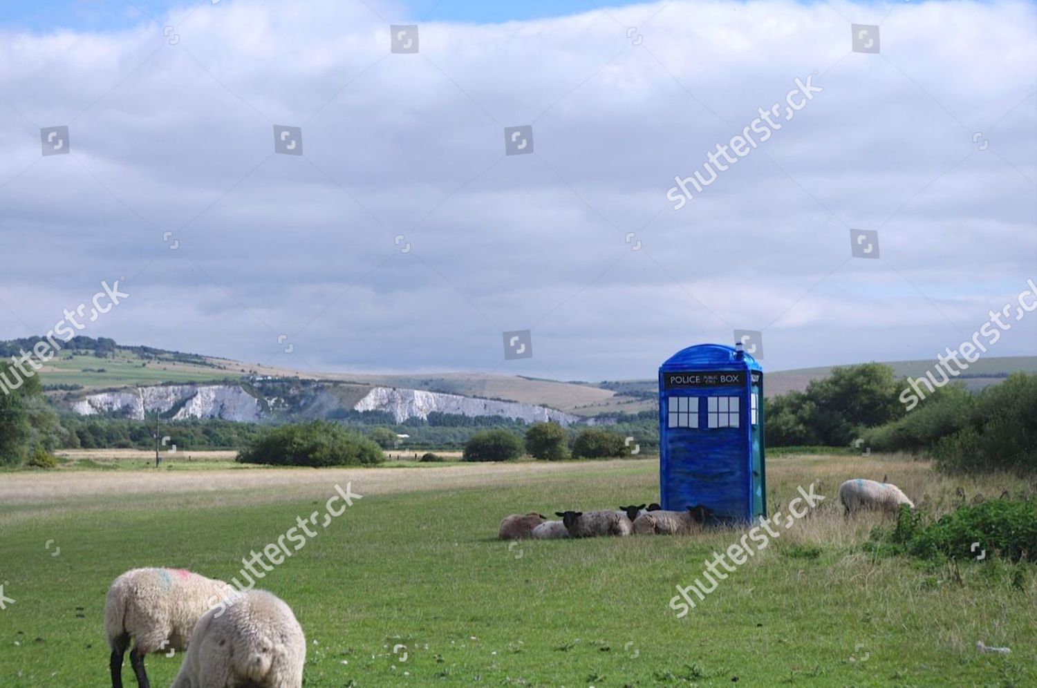 Tardis Portaloo Editorial Stock Photo - Stock Image | Shutterstock