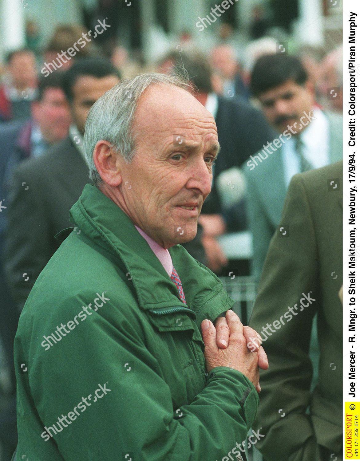 Former Jockey Joe Mercer Racing Manager Editorial Stock Photo - Stock ...
