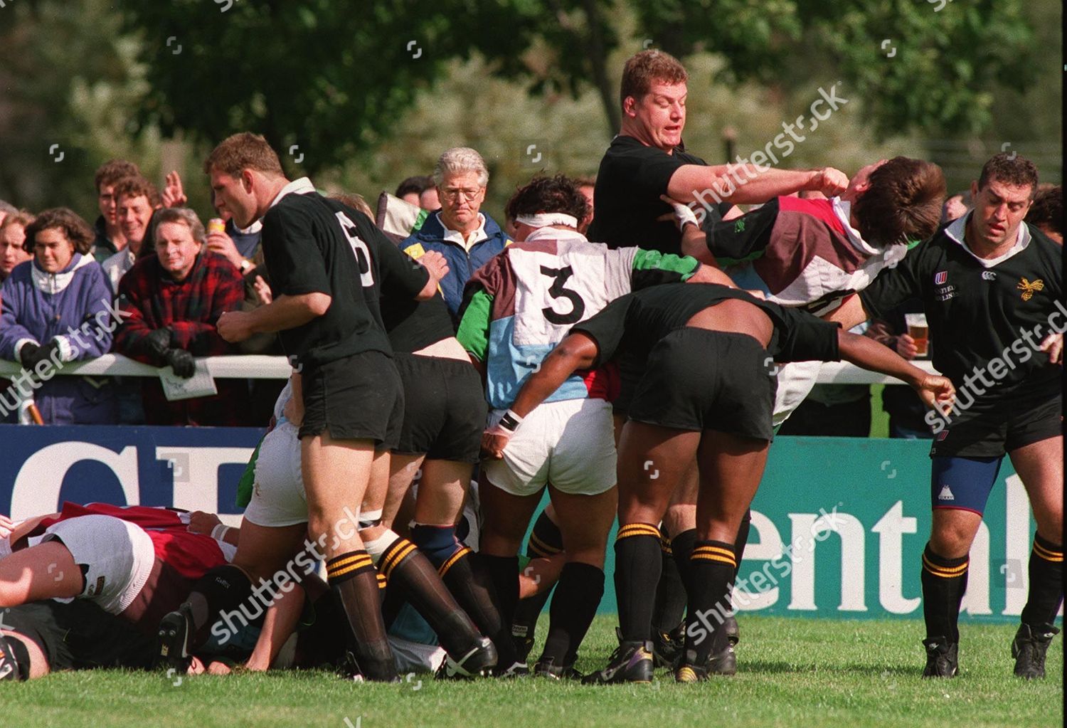 Rugby Union Norm Hadley Wasps Punches Editorial Stock Photo - Stock ...