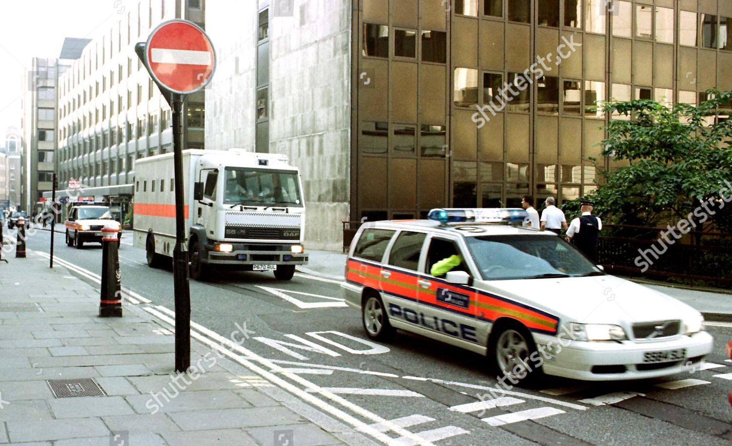 Bullet Proof Van Arriving Old Bailey Editorial Stock Photo - Stock ...