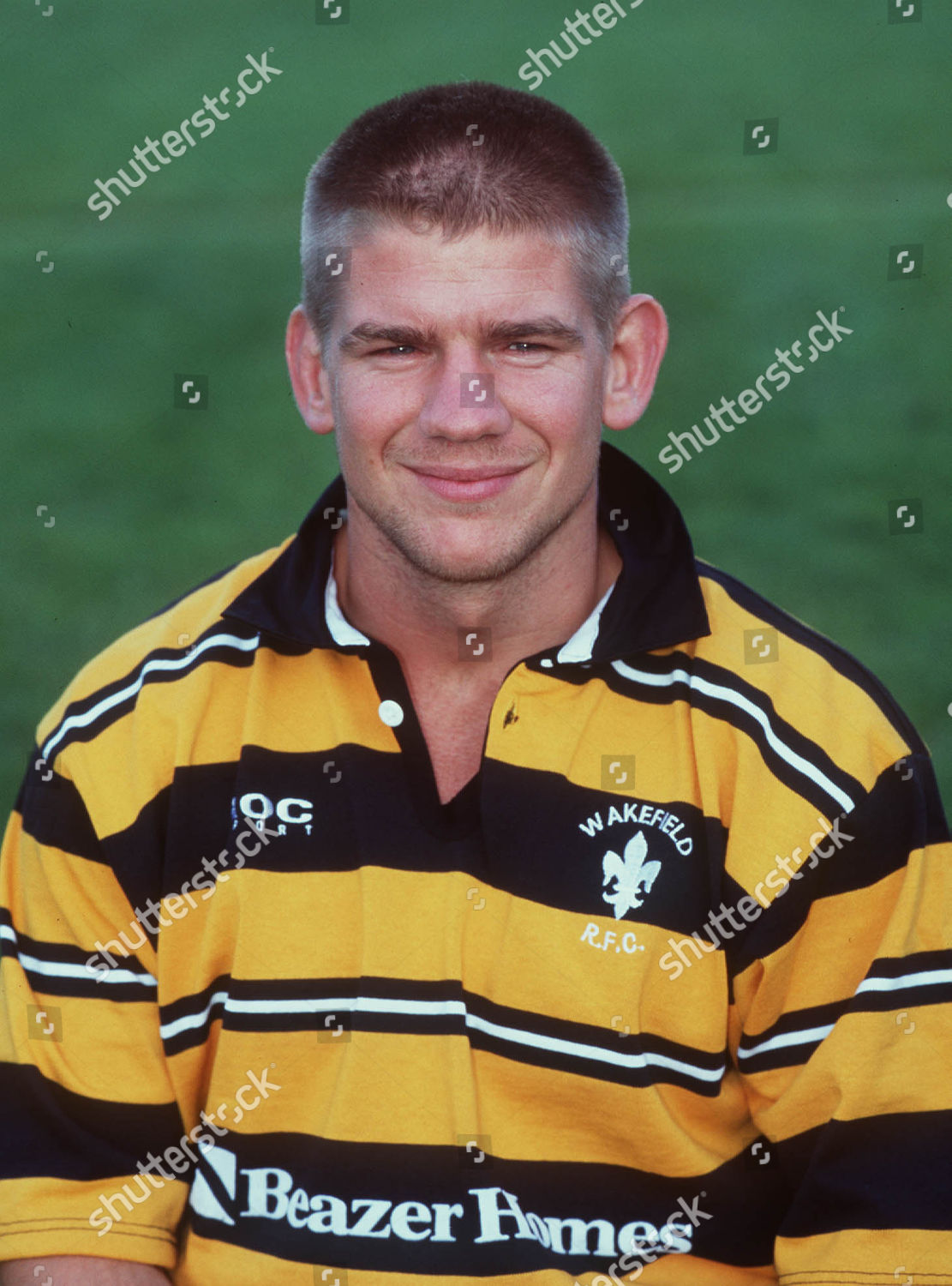 Kern Yates Wakefield Rfc Allied Dunbar Editorial Stock Photo - Stock ...