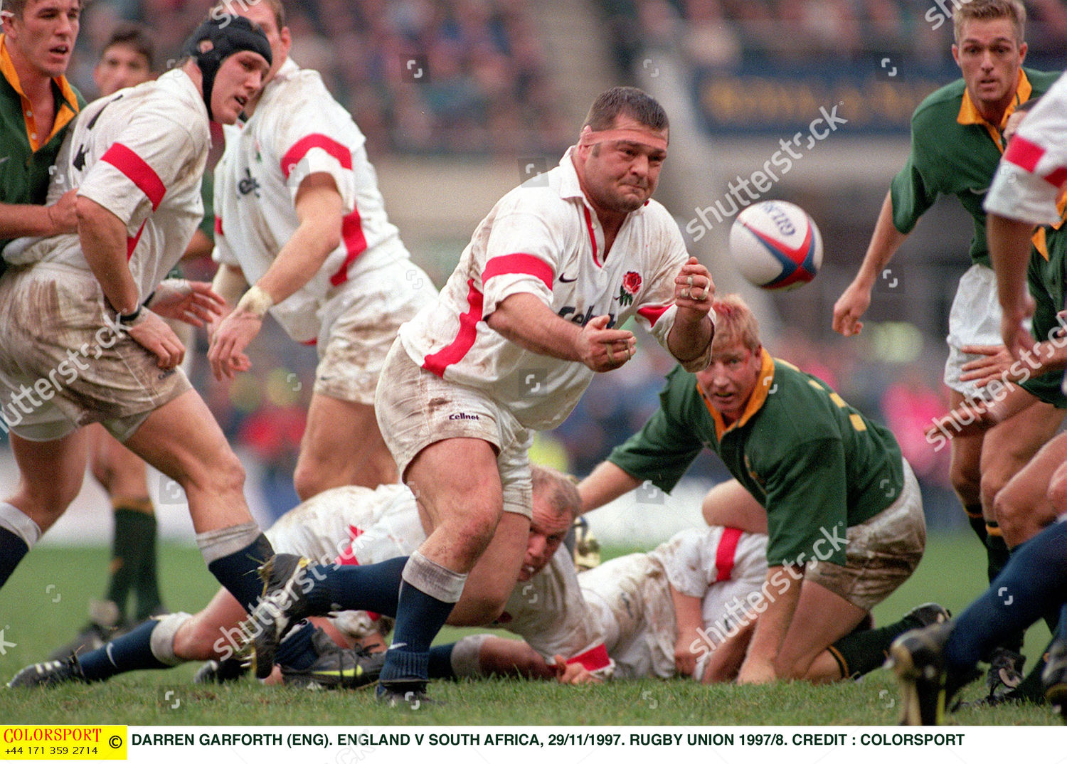 Darren Garforth Eng England V South Editorial Stock Photo - Stock Image ...