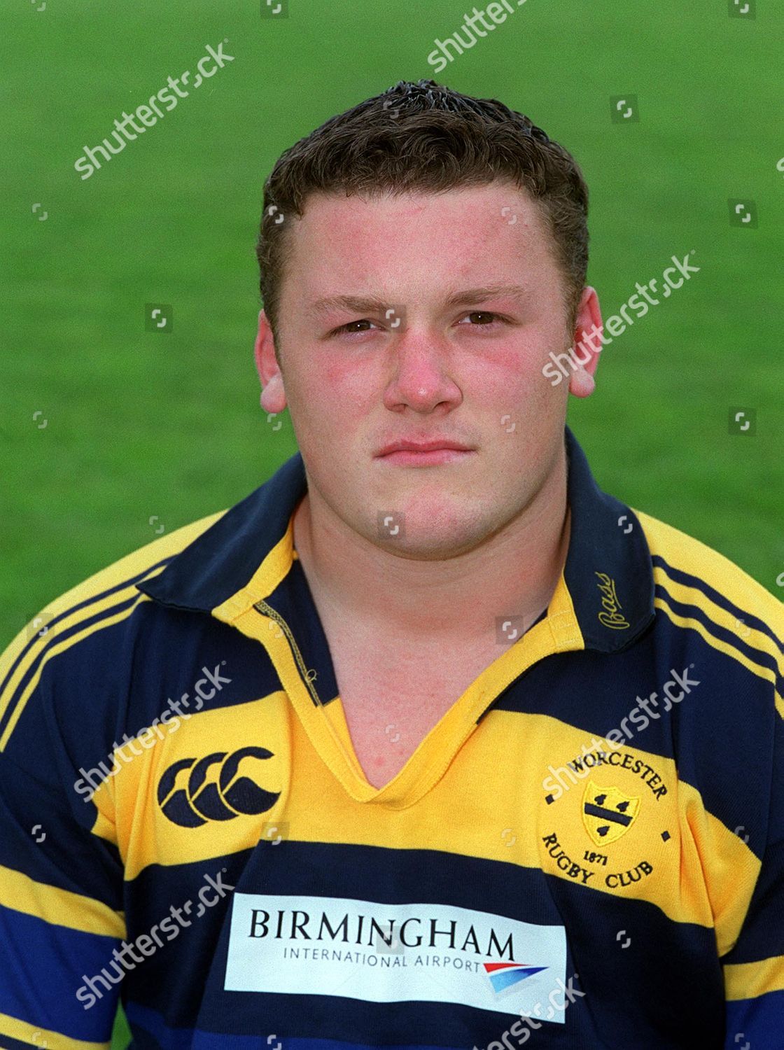 Mike Swetman Worcester 19992000 Allied Dunbar Editorial Stock Photo ...