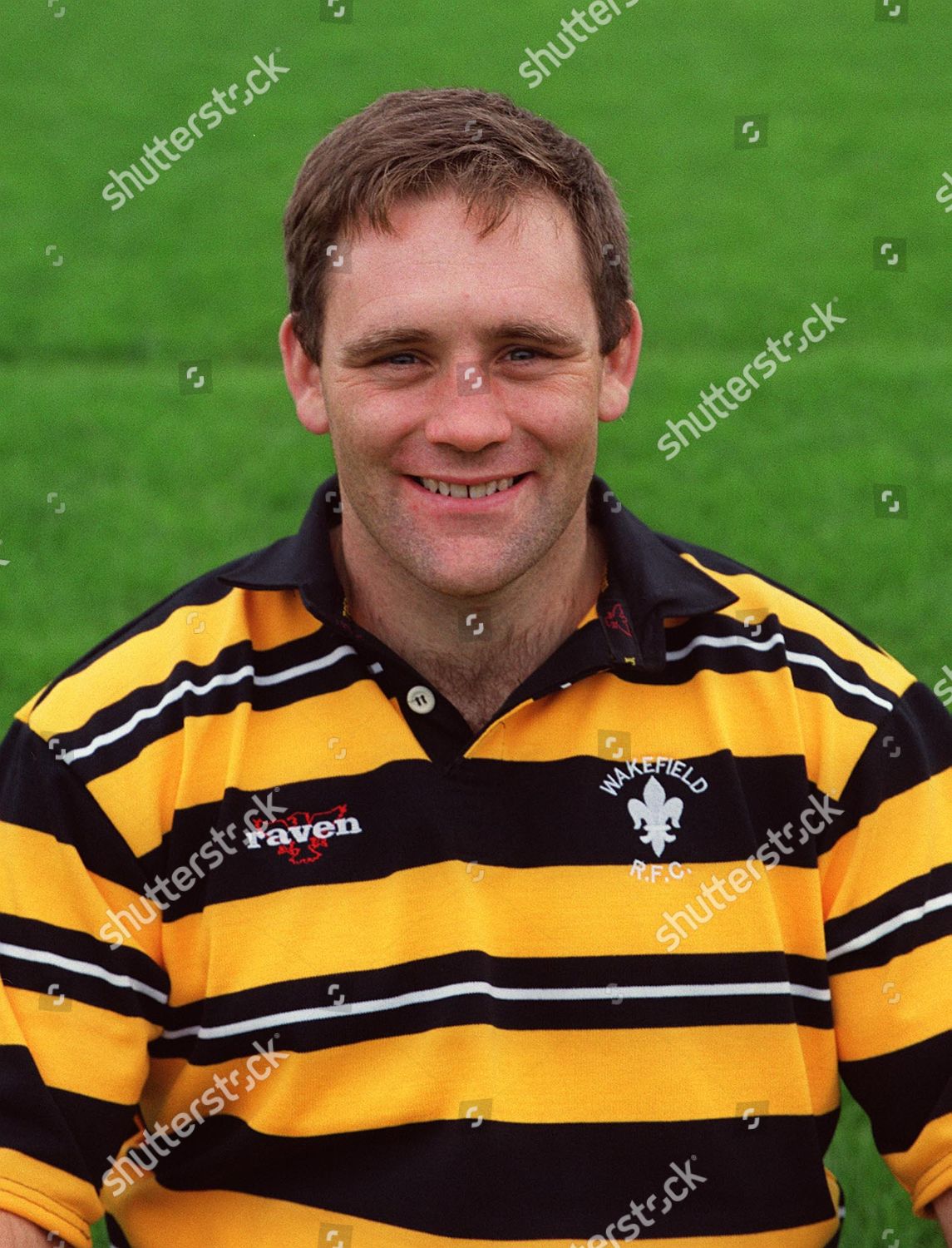 Richard Wareham Wakefield Rfc 19992000 Allied Editorial Stock Photo ...