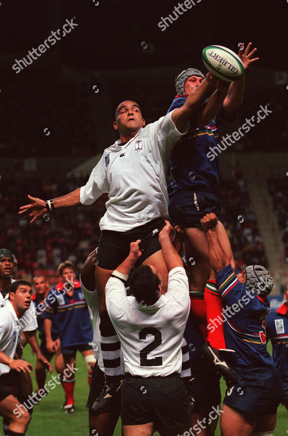 Simon Raiwalui Fiji Heino Senekal Namibia Editorial Stock Photo - Stock ...