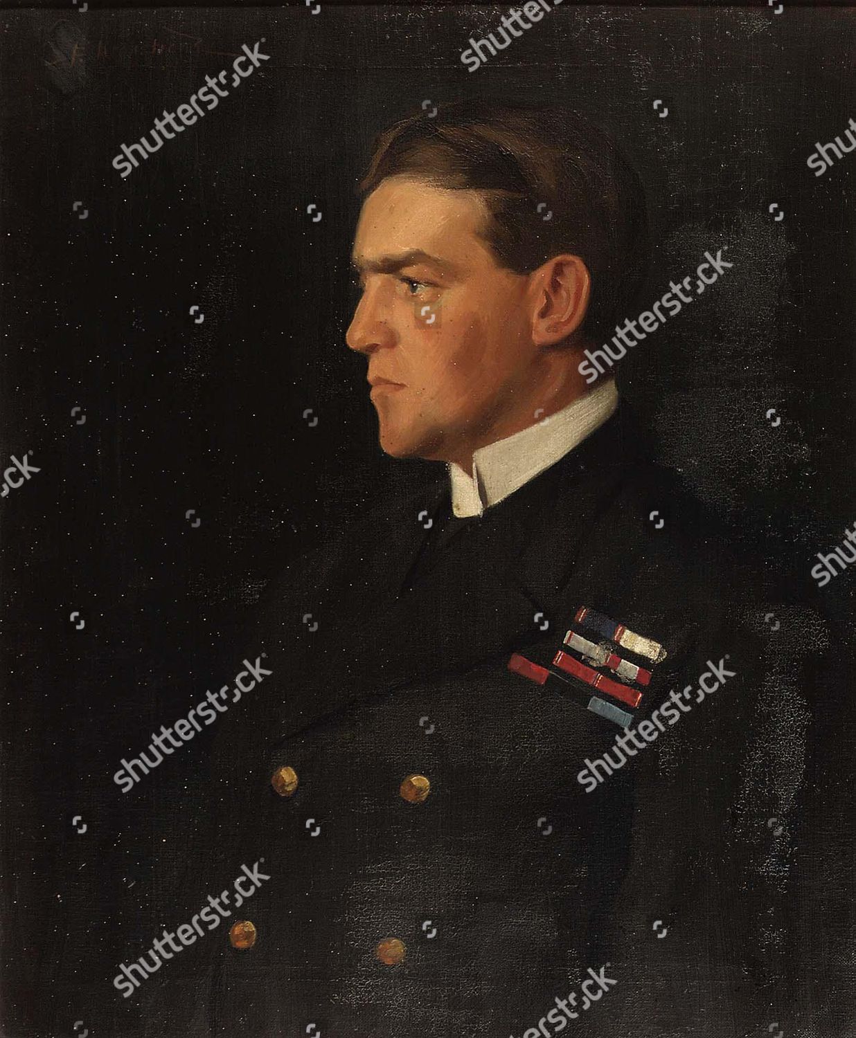 Portrait Ernest Shackleton Bust Length Editorial Stock Photo - Stock ...