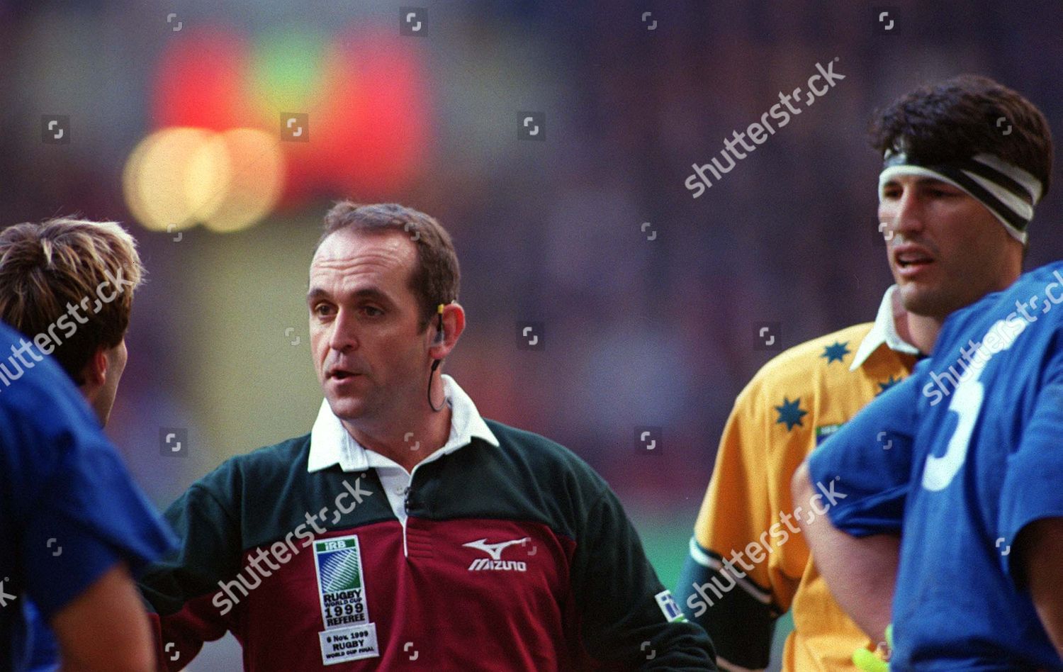 Referee Andre Watson South Africa Talks Editorial Stock Photo - Stock ...