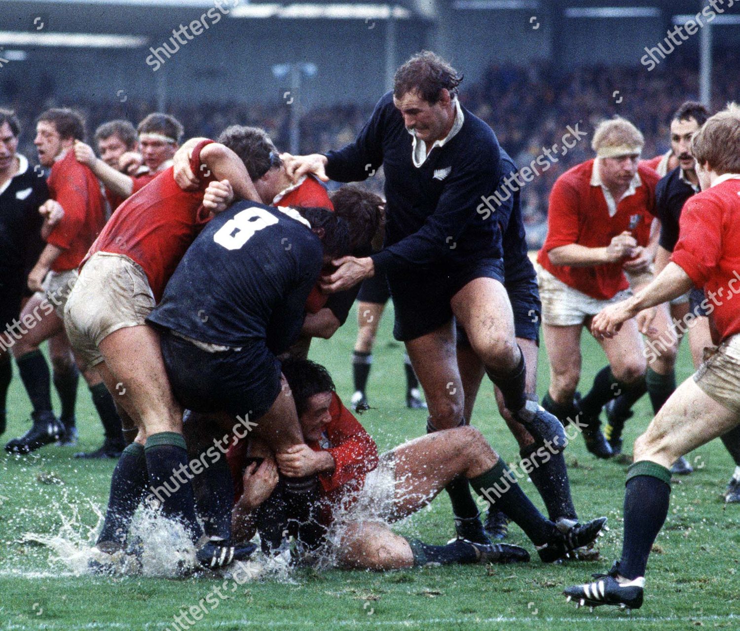Andy Haden New Zealand Murray Mexted Editorial Stock Photo - Stock ...