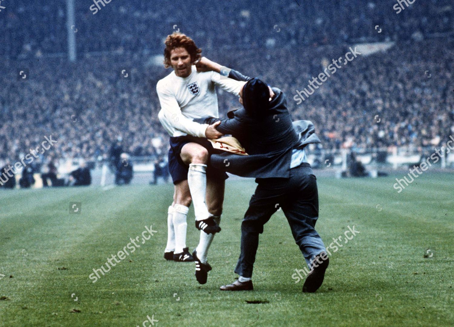 Alan Ball England Attacked By Scottish Editorial Stock Photo - Stock ...