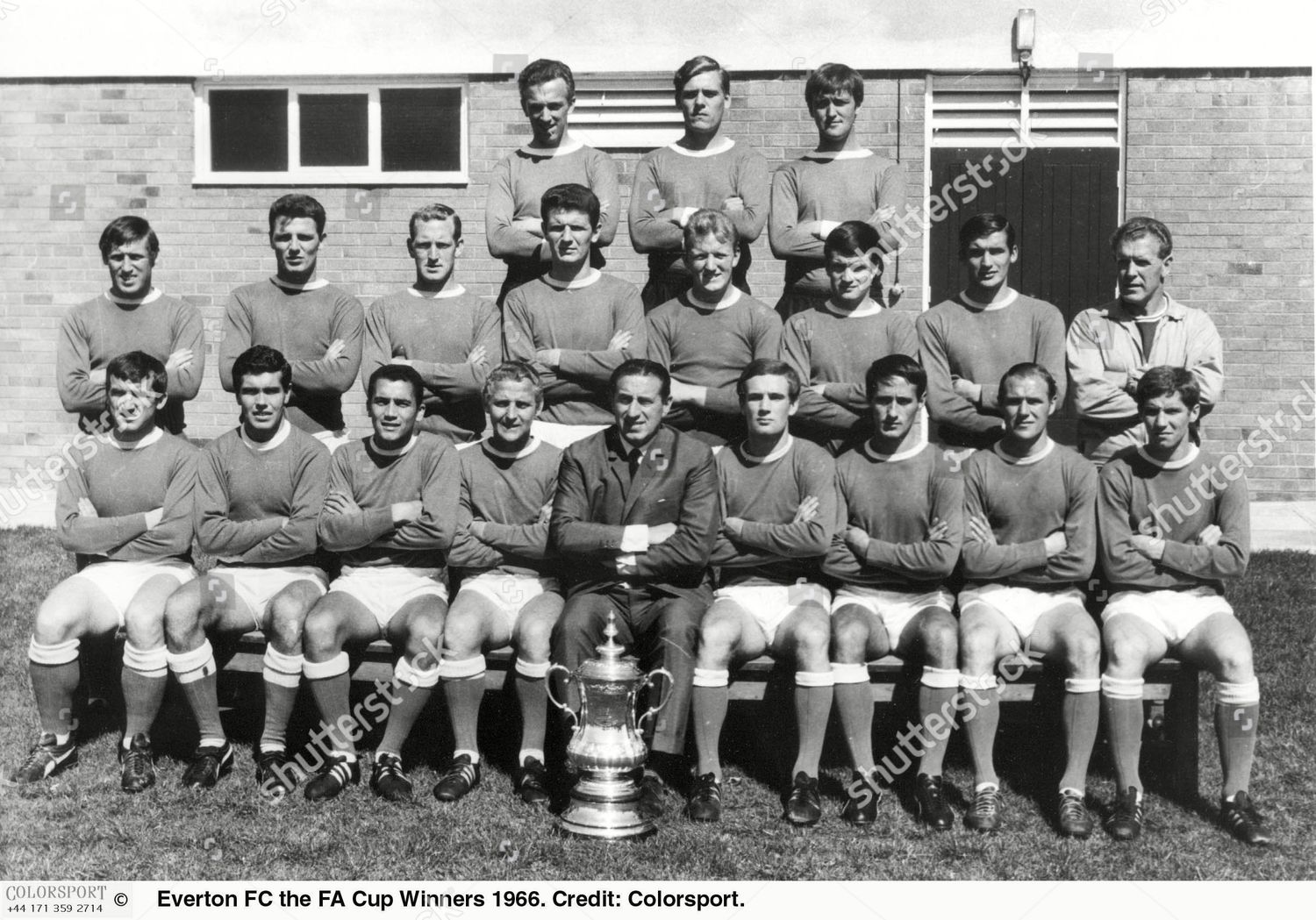 Everton Fc Team Group Fa Cup Editorial Stock Photo - Stock Image ...