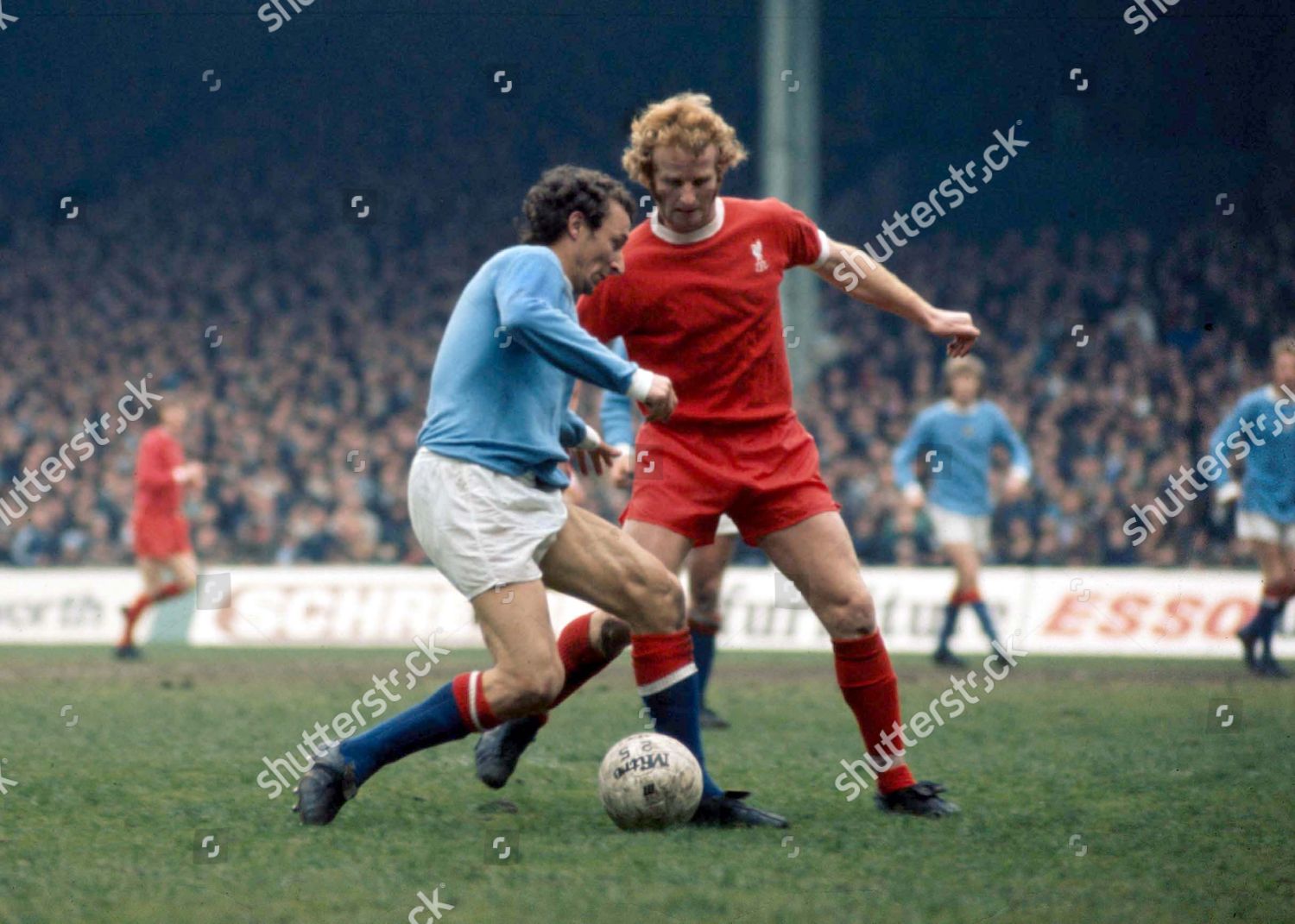 Mike Summerbee Manchester City Alec Lindsay Editorial Stock Photo ...