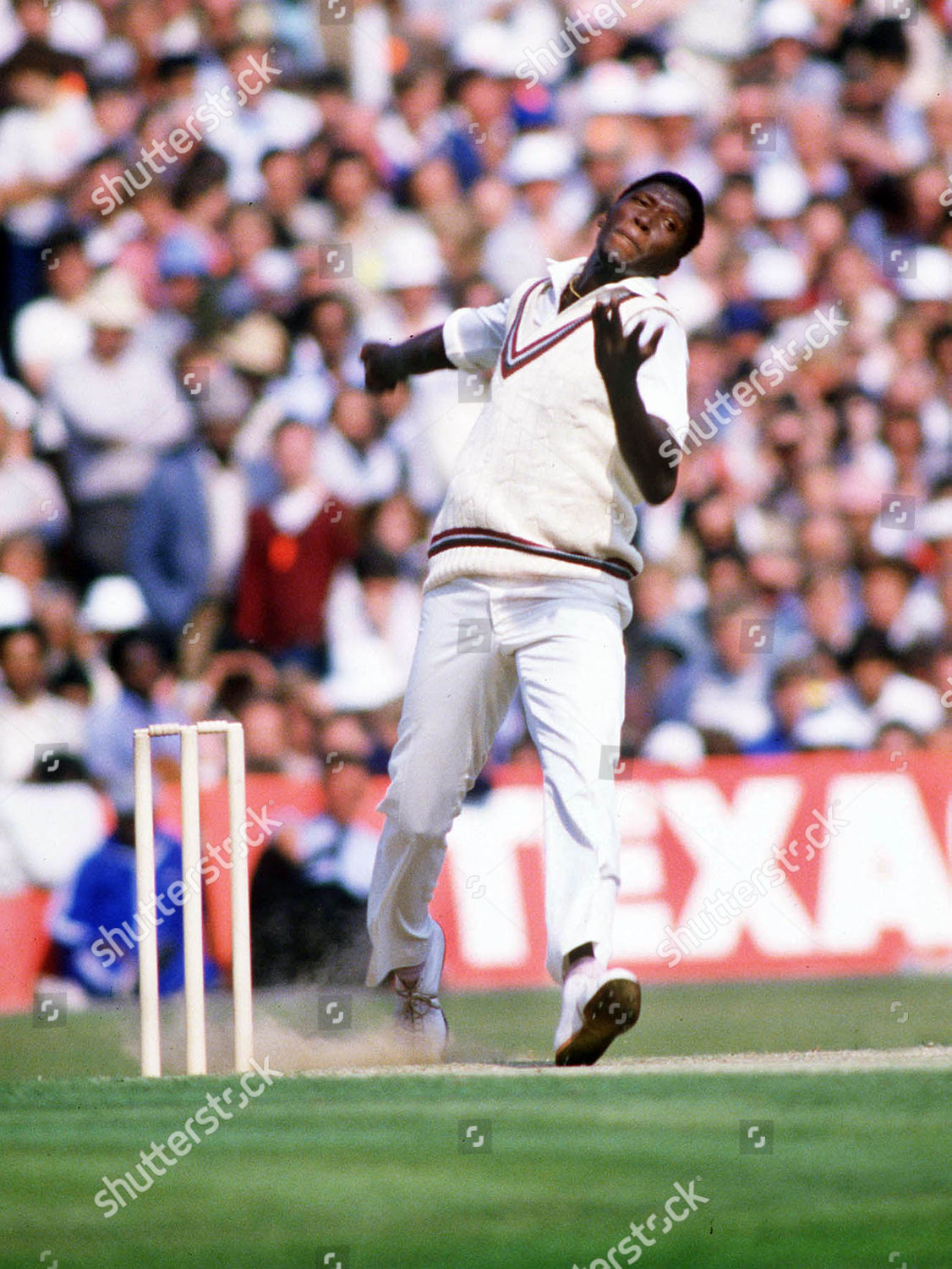 Joel Garner West Indies England V Editorial Stock Photo - Stock Image ...