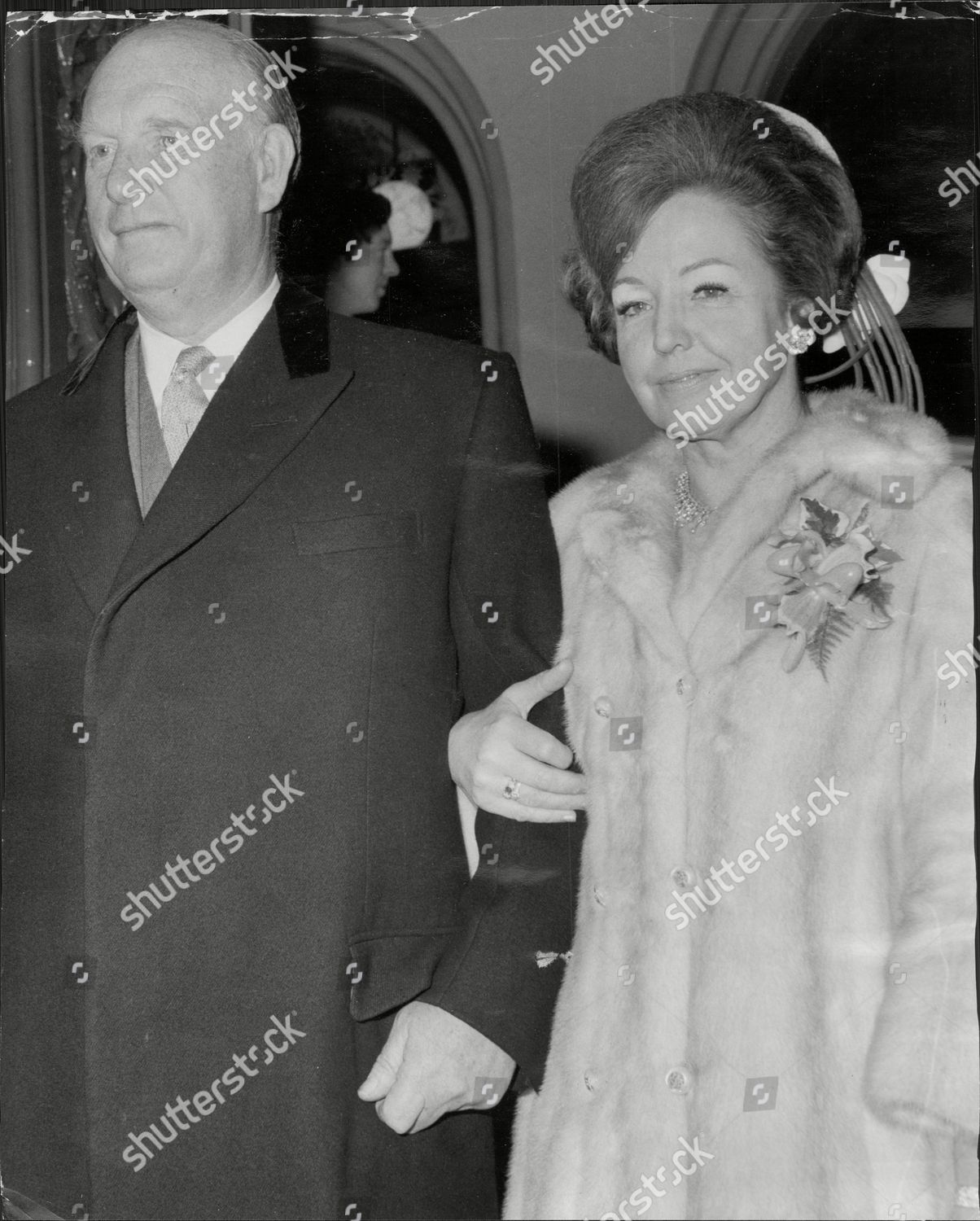Sir Eric St Johnston His Bride Editorial Stock Photo - Stock Image ...