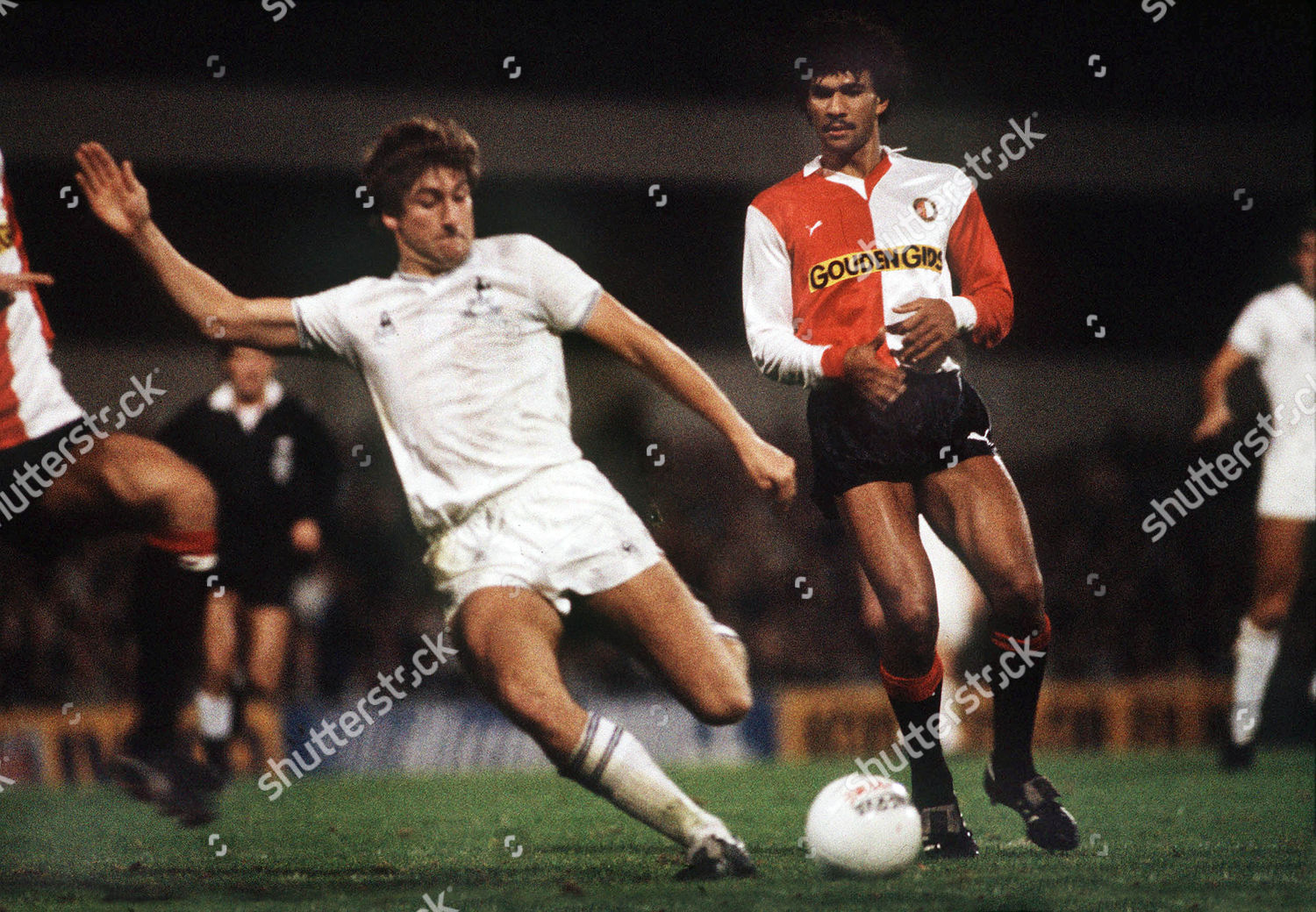 Mark Falco Spurs Ruud Gullitt Feyenoord Editorial Stock Photo - Stock ...