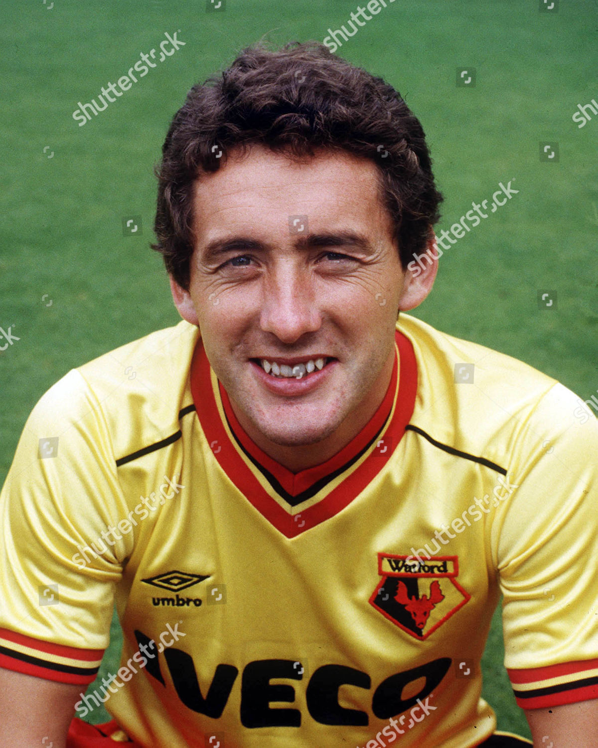 Wilf Rostron Watford 1983 Photocall Editorial Stock Photo - Stock Image ...