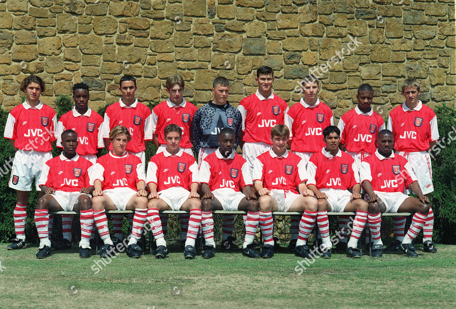 Arsenal Youth Team Group 03081995 1995 Editorial Stock Photo - Stock ...