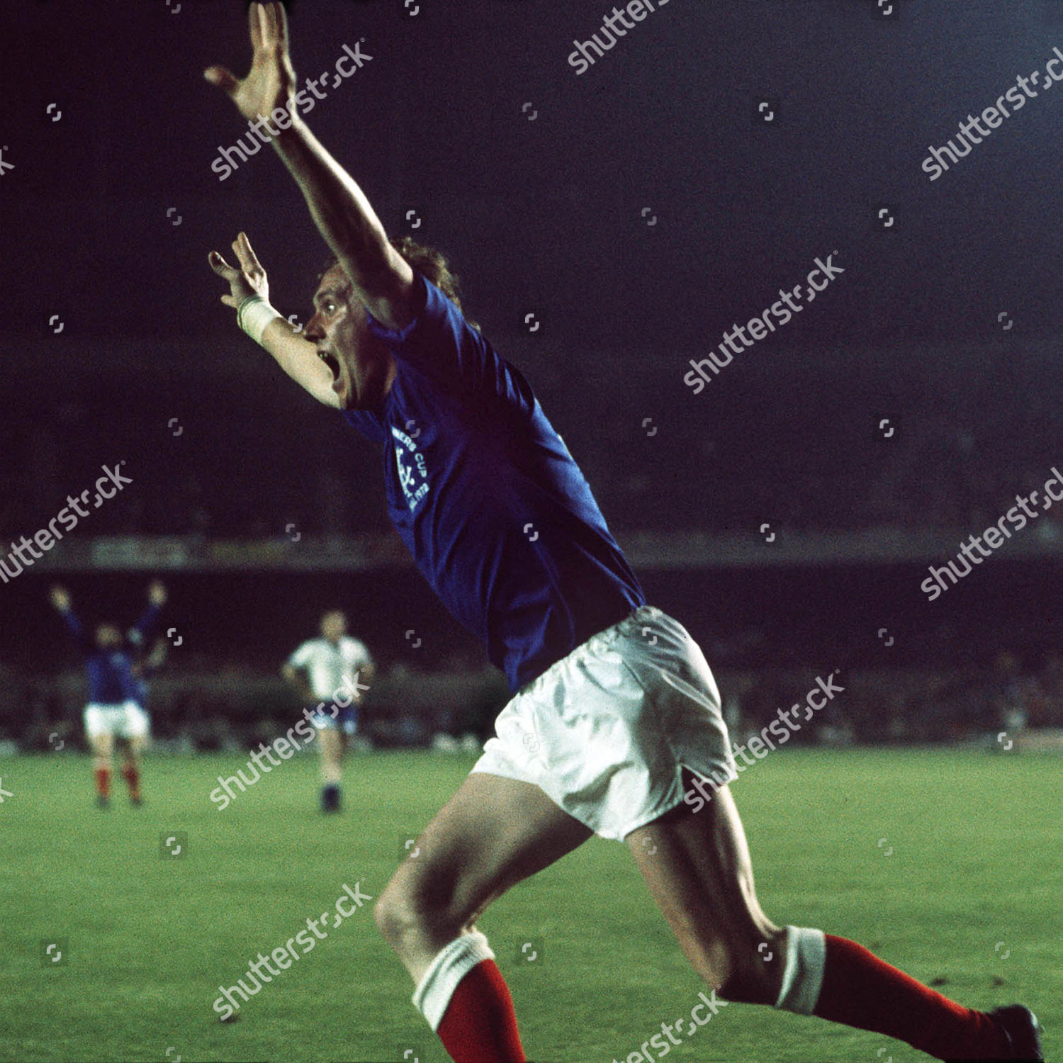 Colin Stein Rangers Celebrates Scoring 1st Editorial Stock Photo ...