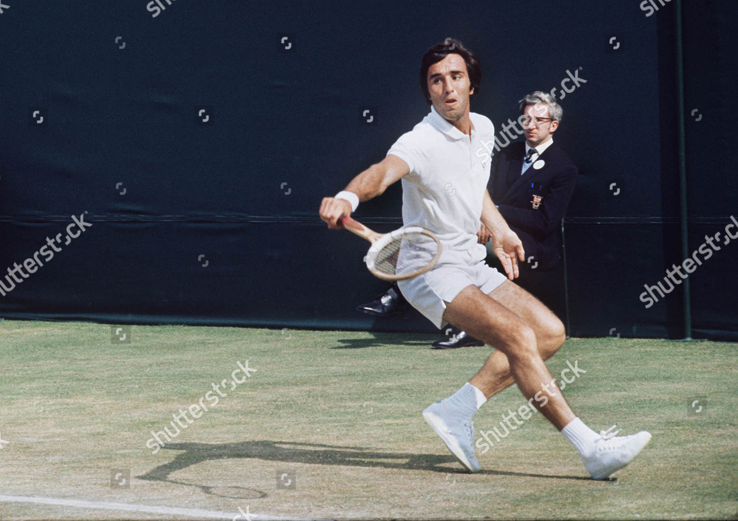 Alex Metreveli Wimbledon Tennis Championships 1972 Editorial Stock ...