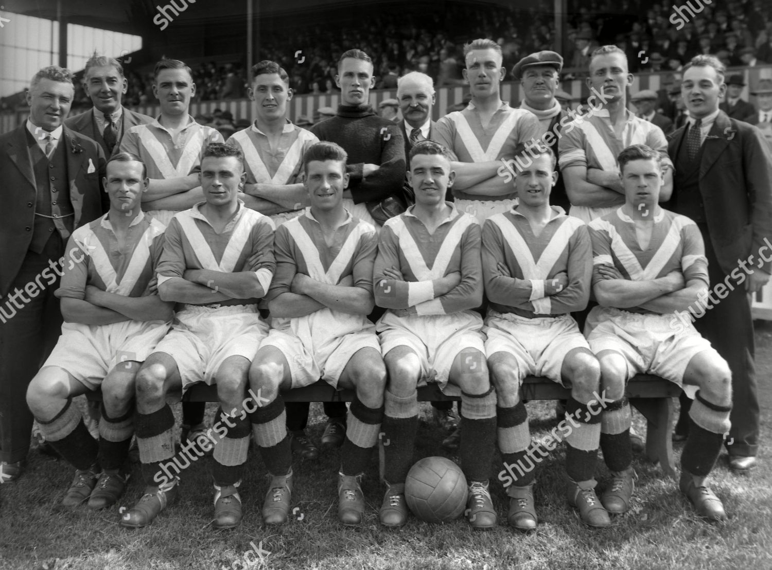 Football 1931 1932 Season Barrow Team Editorial Stock Photo - Stock ...